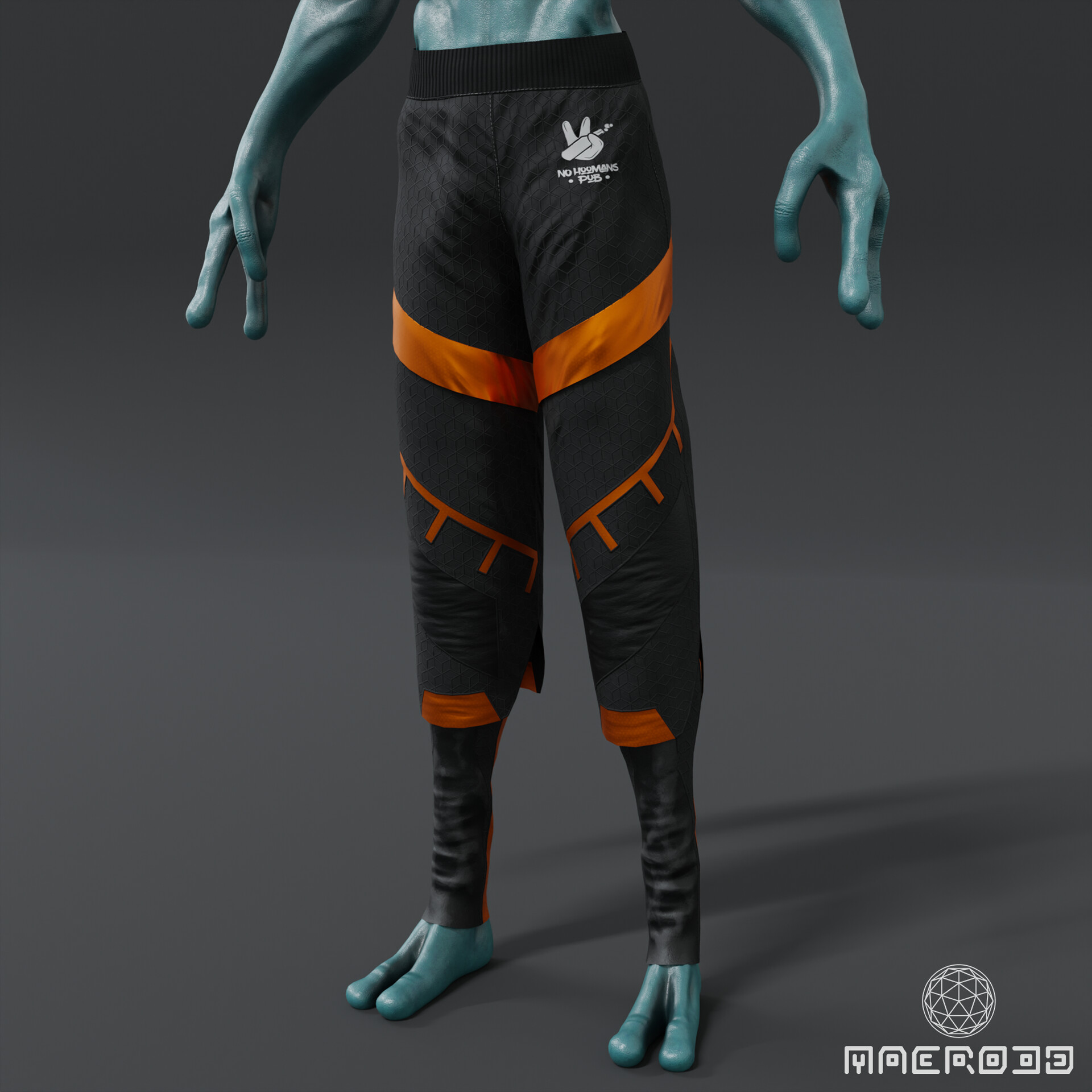 Macro3D - Alien pants concept