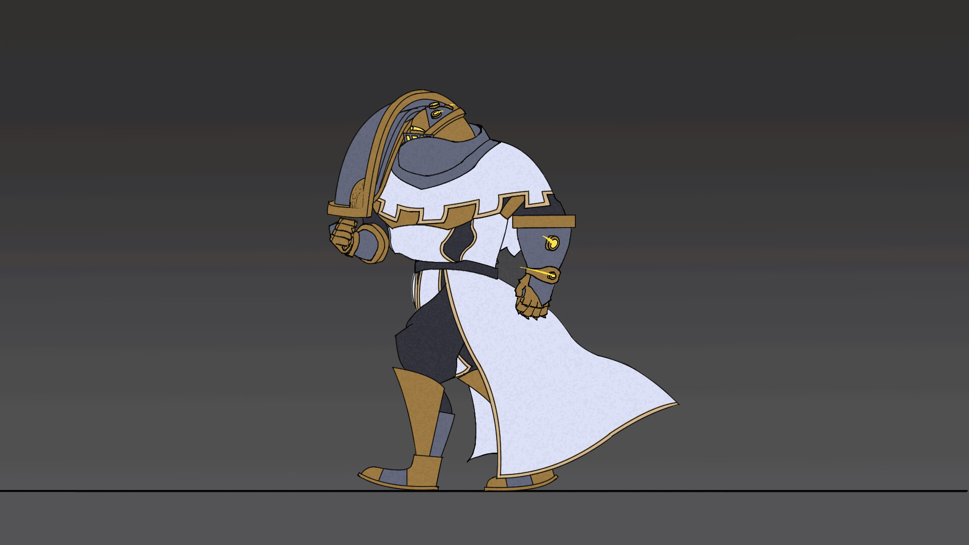 ArtStation - Templar - Walk Cycle