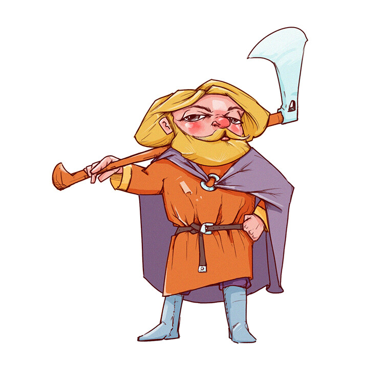 Edoardo Pasquini - Viking Warrior, Olaf Olafson