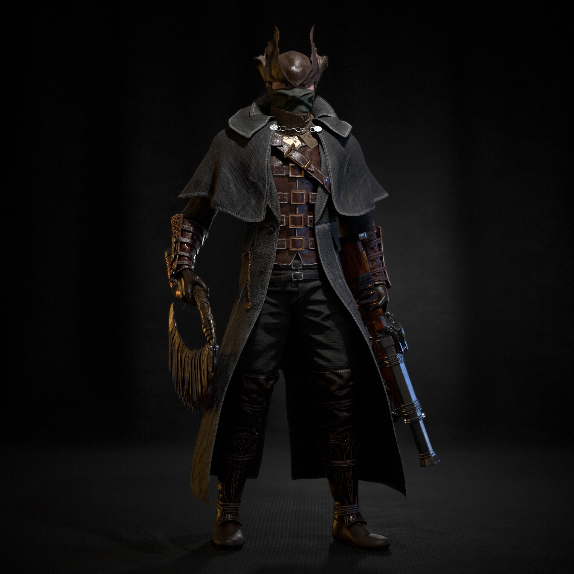 ArtStation - Hunter Bloodborne