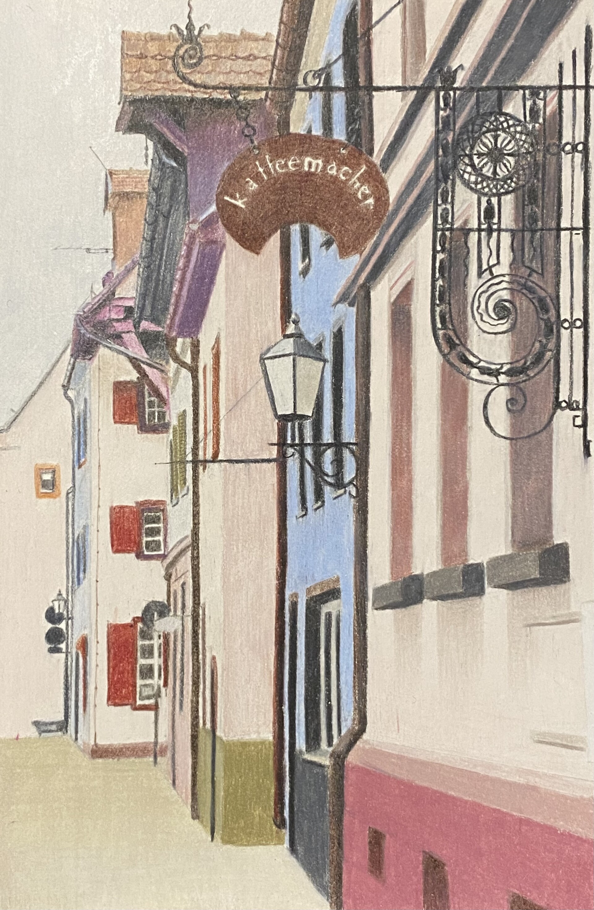 ArtStation - Villingen, color pencils