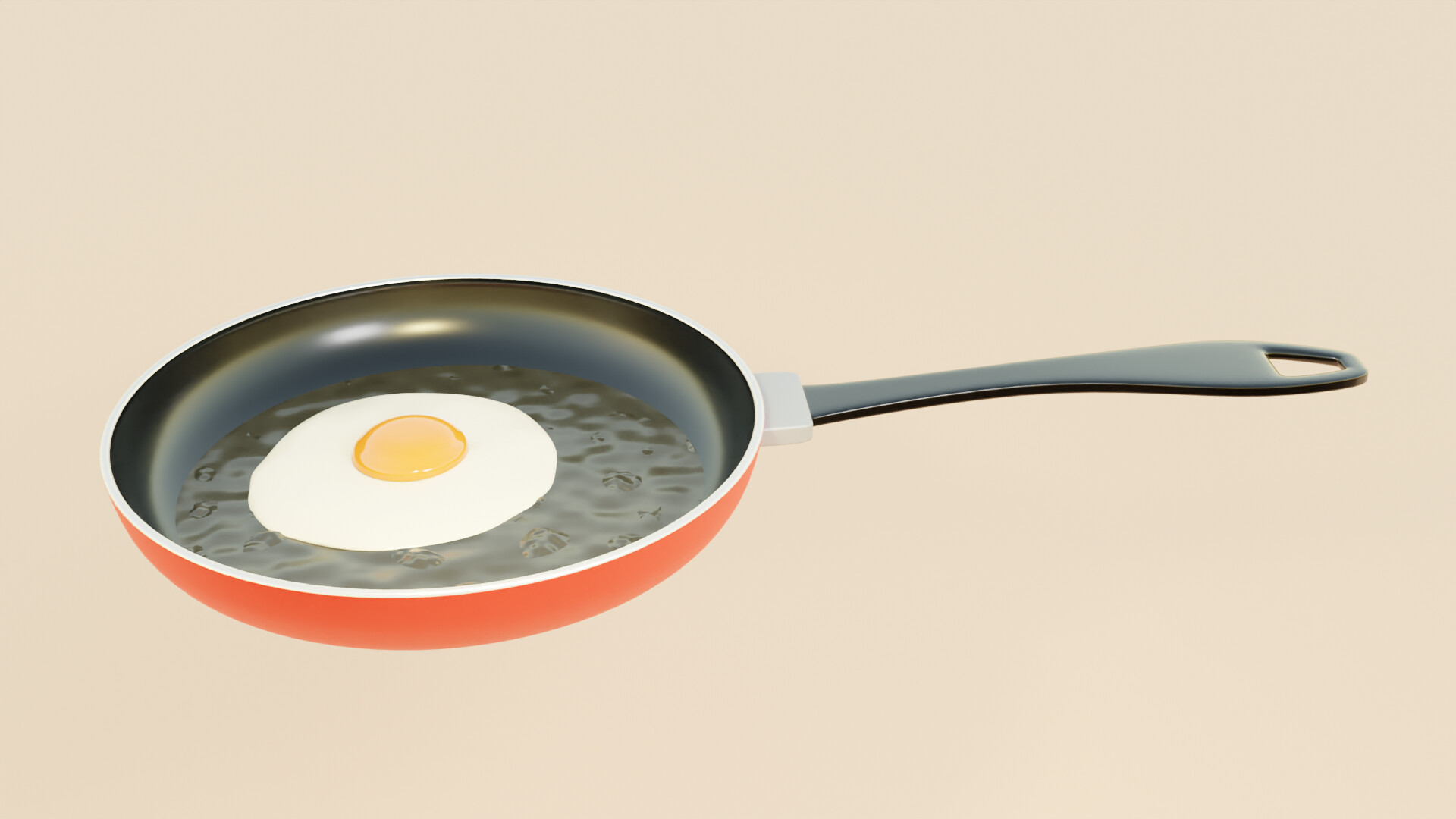 ArtStation - Simple fried egg