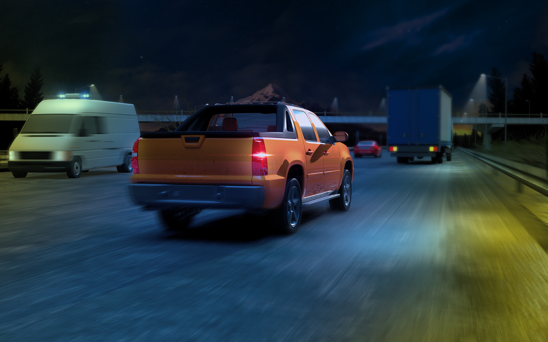 ArtStation - Traffic Simulation Game