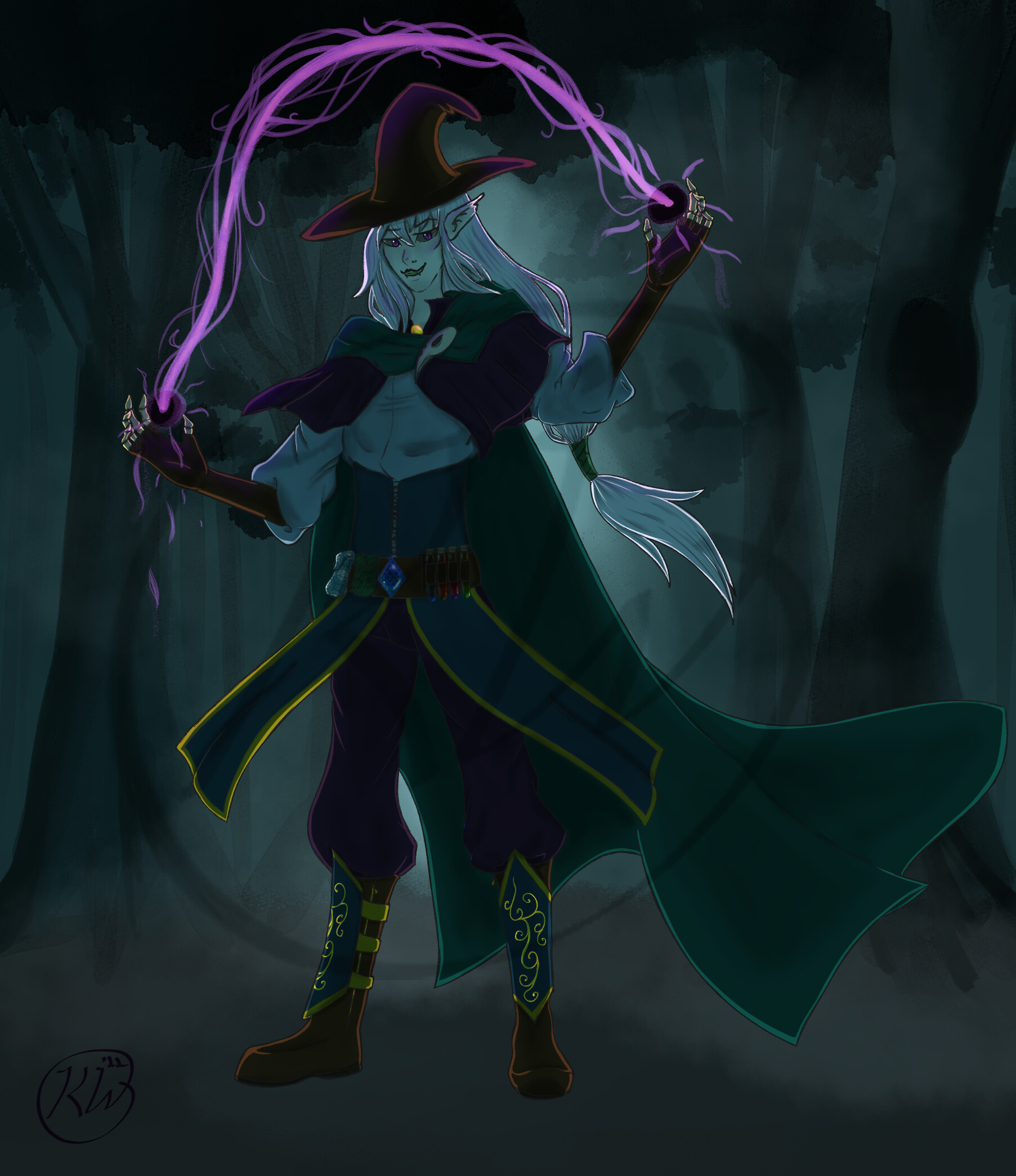 ArtStation - Saives The Necromancer