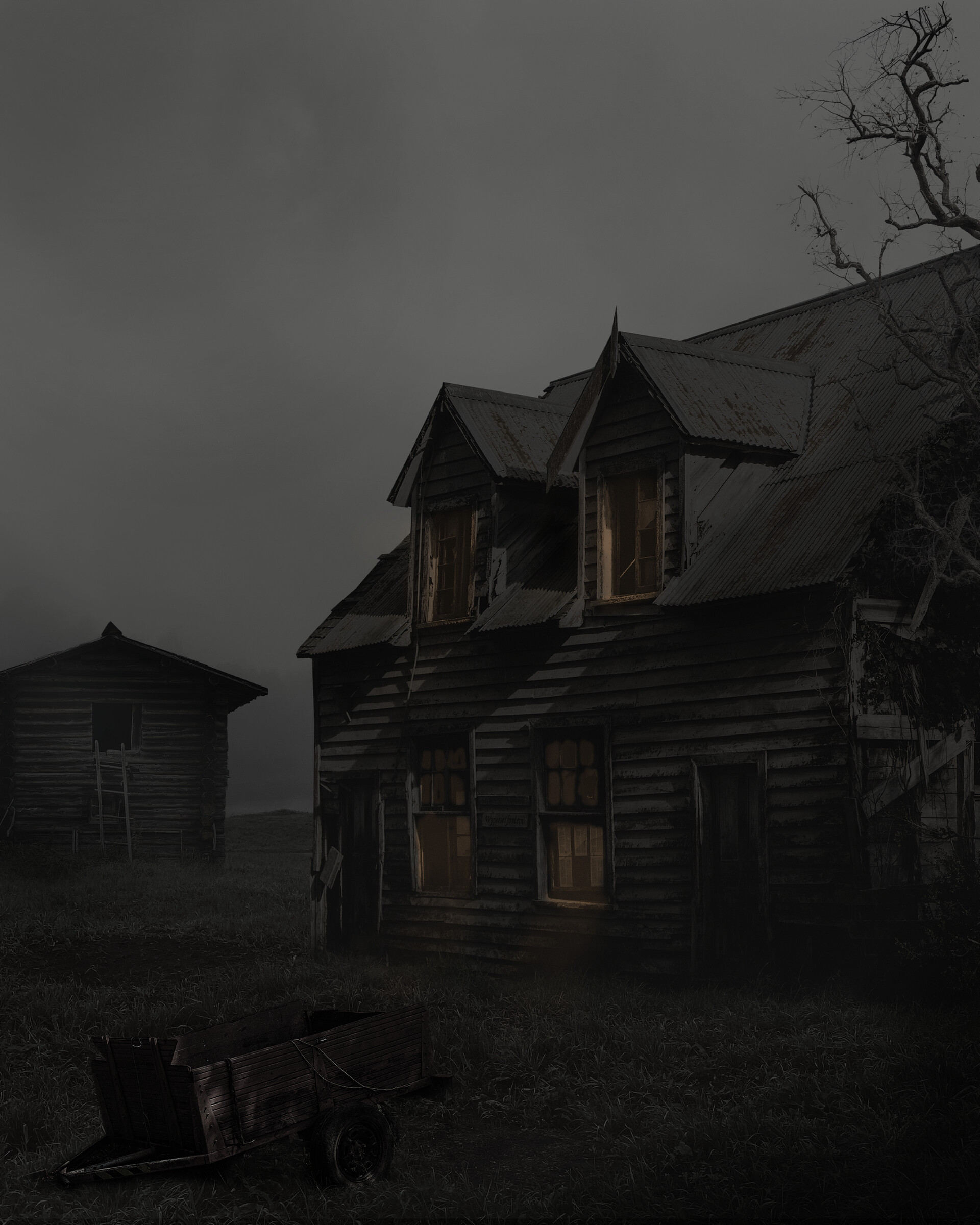 ArtStation - Creepy Farm