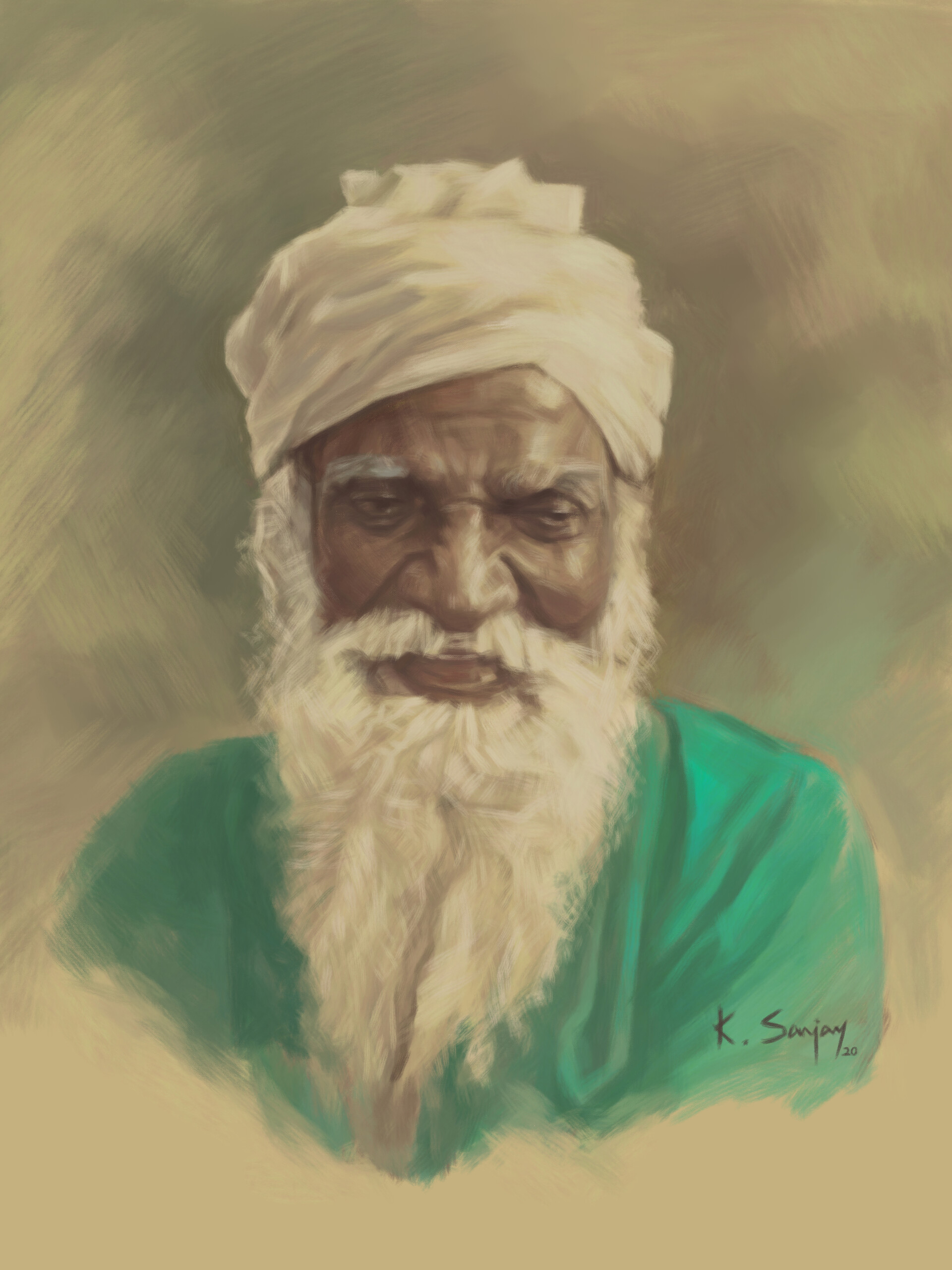 ArtStation - NAMMALVAR - Agriculturalist - Digital painting