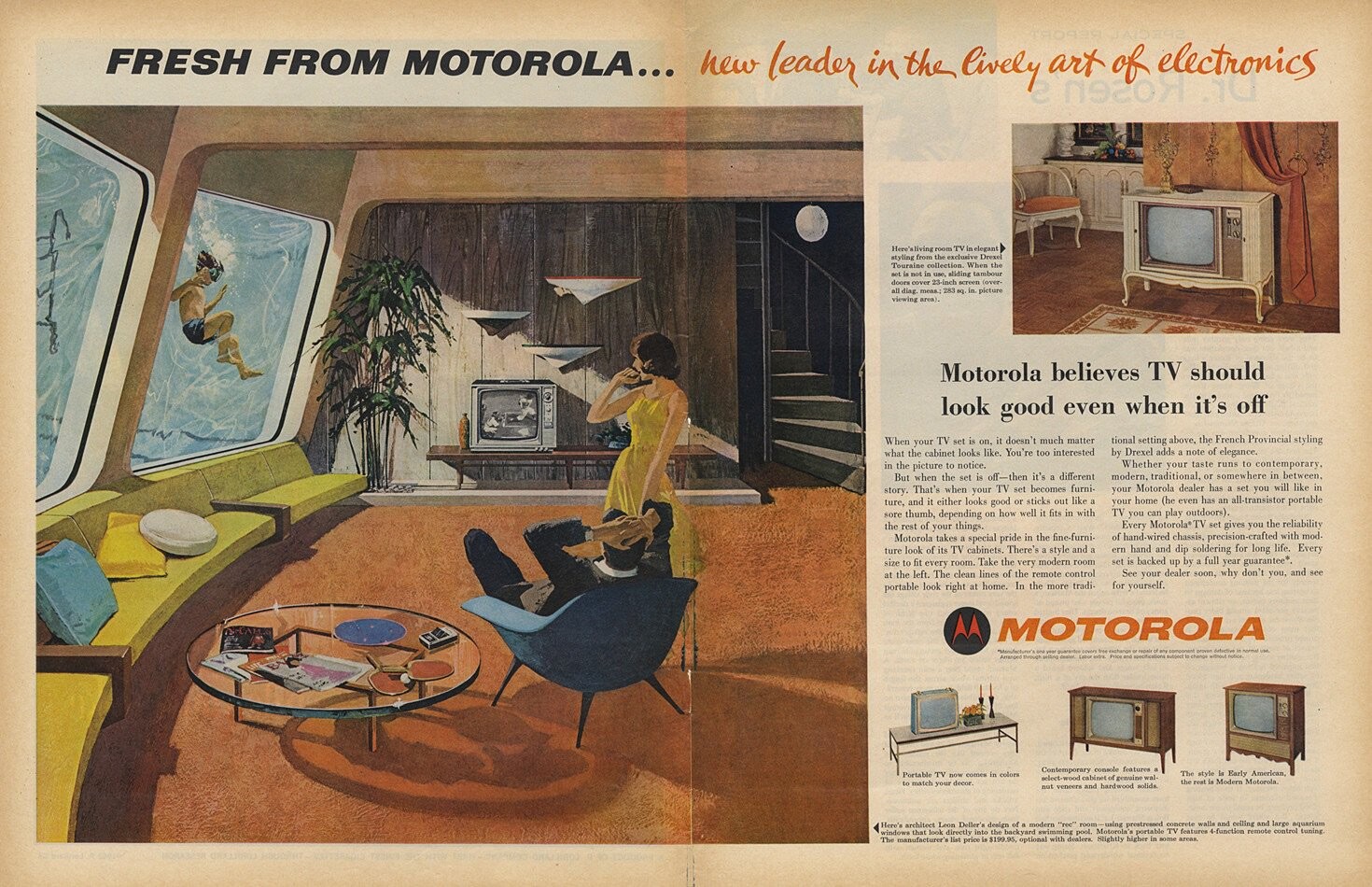 Marcin Biel - Modern recreation room through the eyes of Leon Deller, 1960s architect