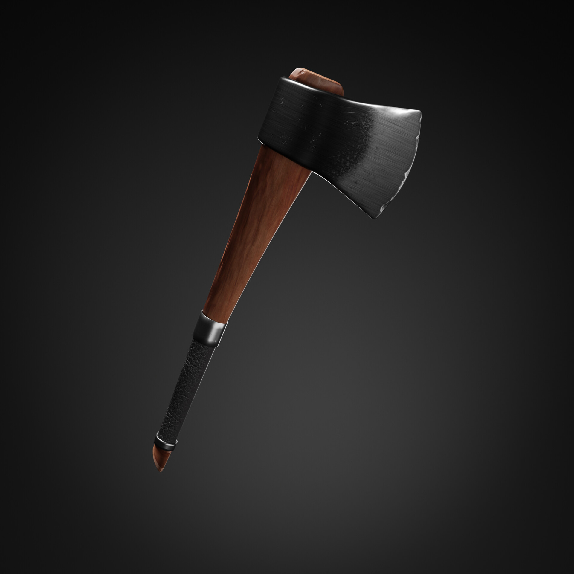 Tomas Lazaro - Game-ready asset - Axe