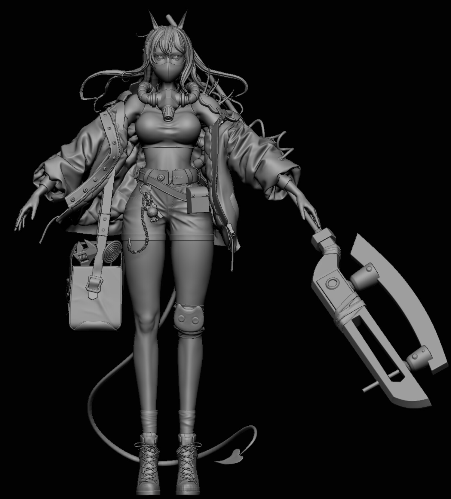 ArtStation - WIP - Girl