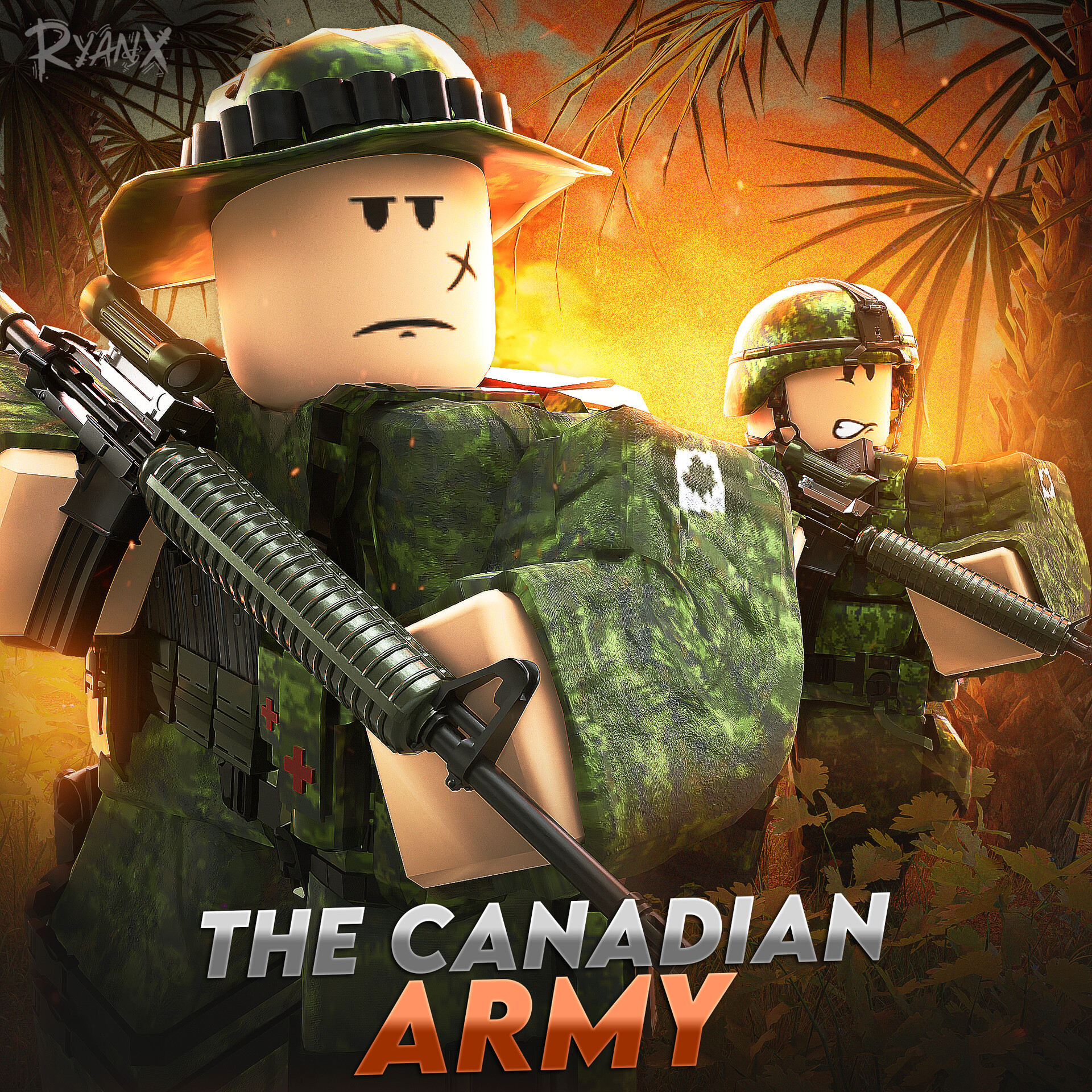 ArtStation - Canadian Army Icon