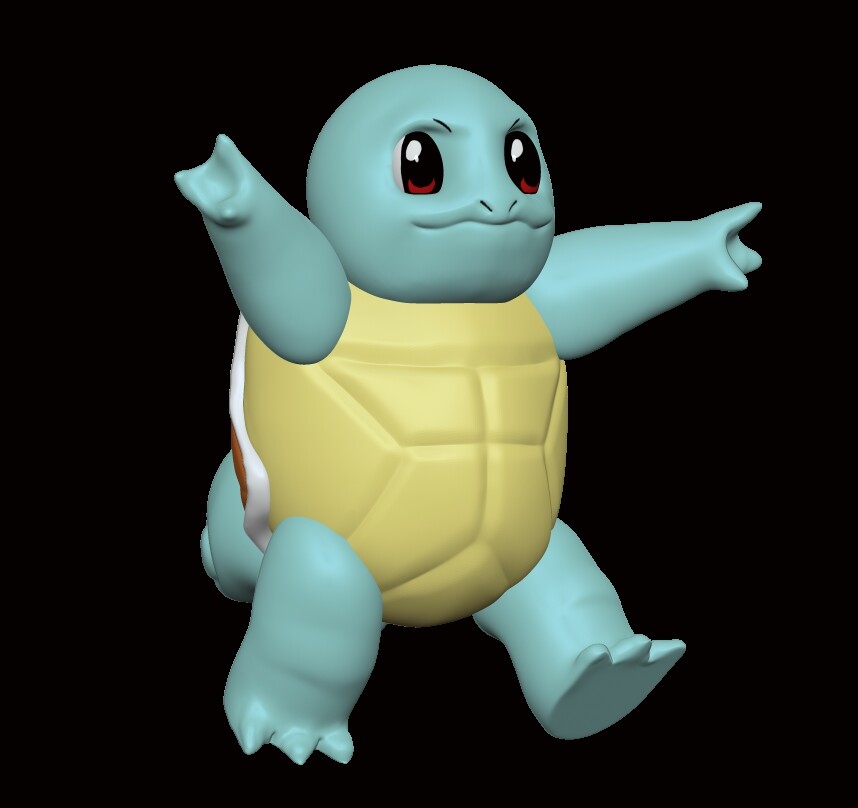 ArtStation - Pokemon Squirtle