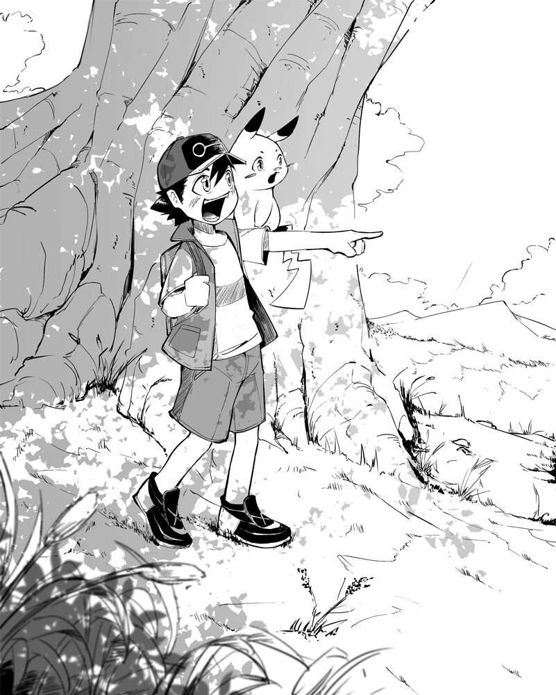 ArtStation - pokemon travel