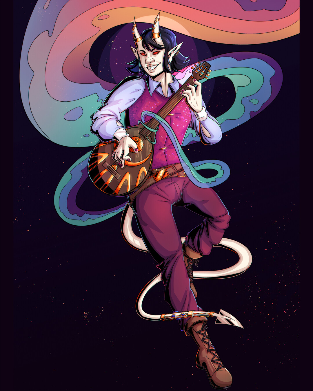 Sygdom [Aida Gómez] - Presence (Tiefling bard)