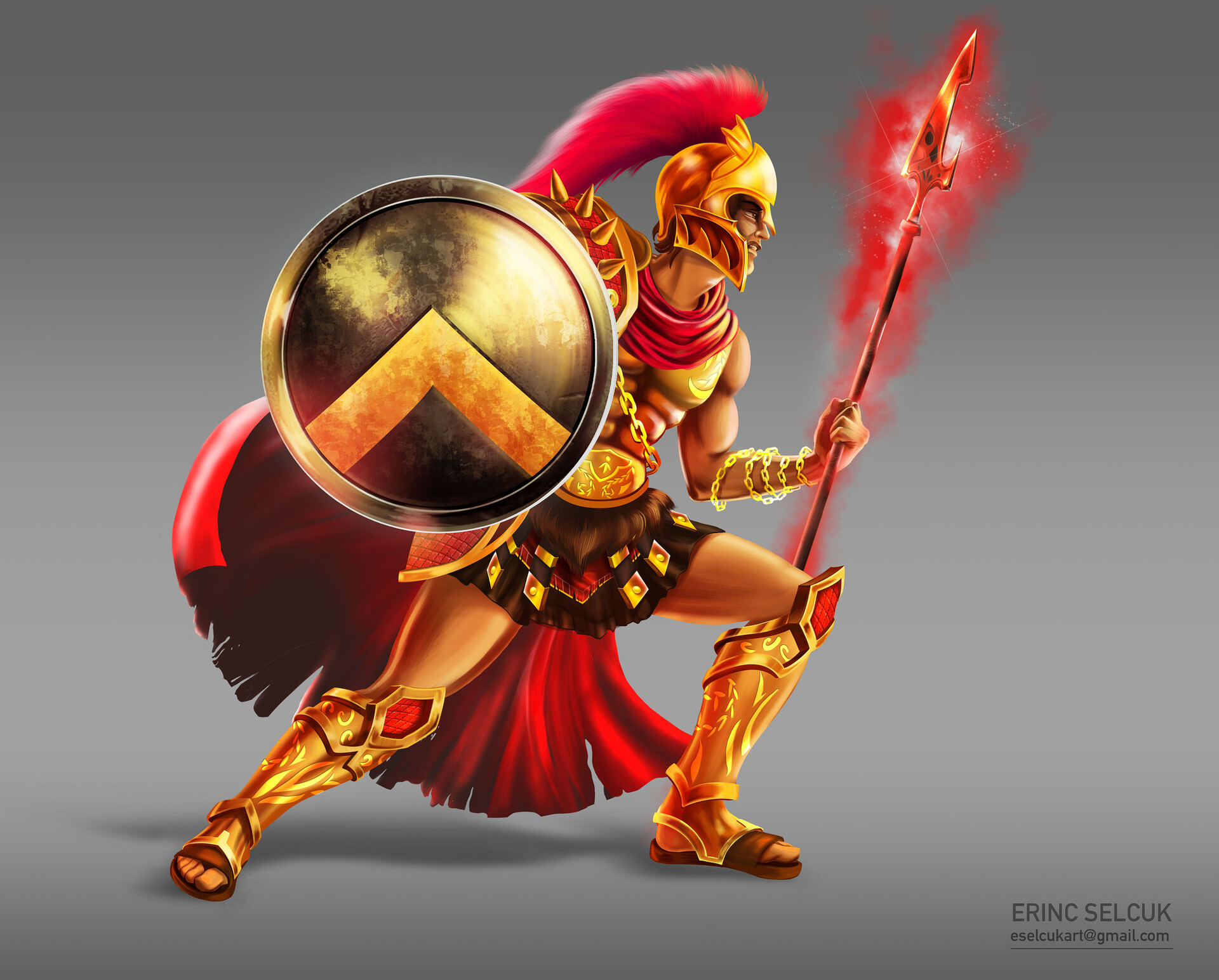 ArtStation - Ares character design