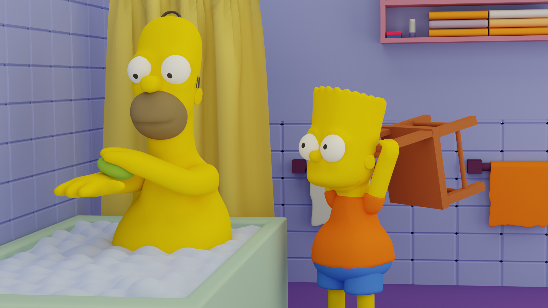 ArtStation - THE SIMPSONS