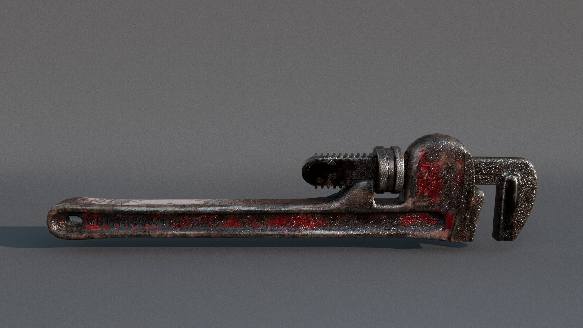 ArtStation - 3D Wrench texturing practice
