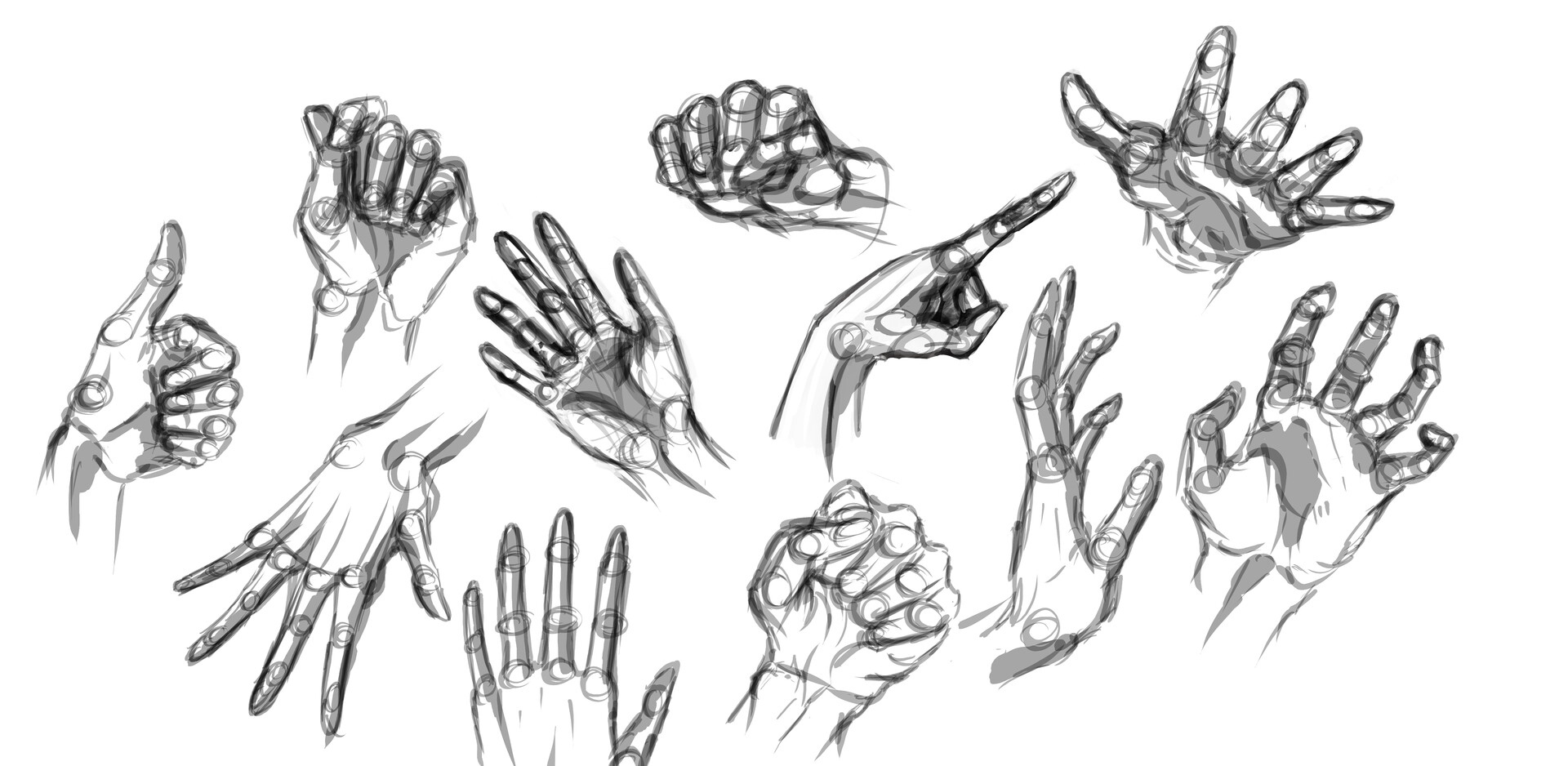 ArtStation - Hand Sketch