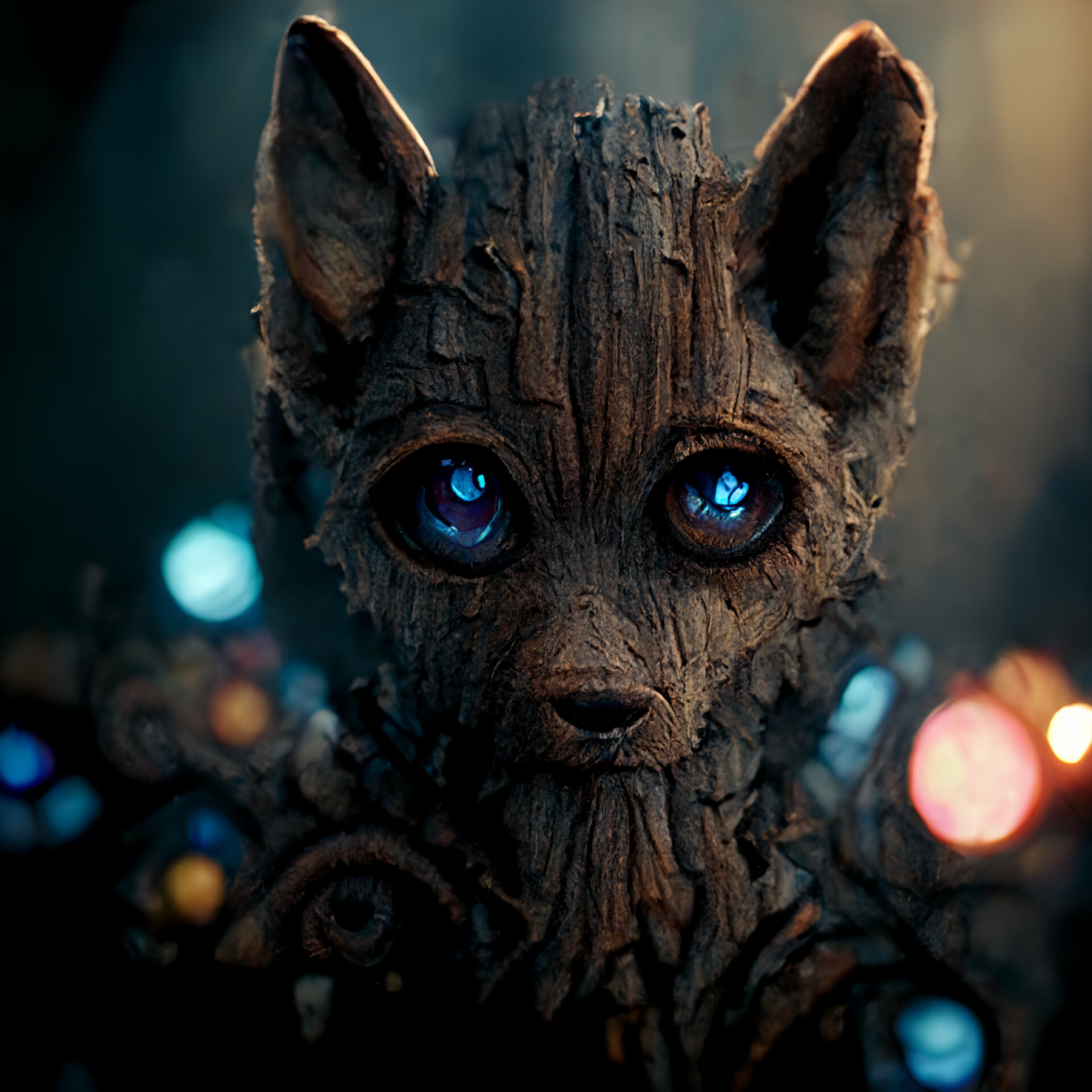 ArtStation - Wooden Space Fox