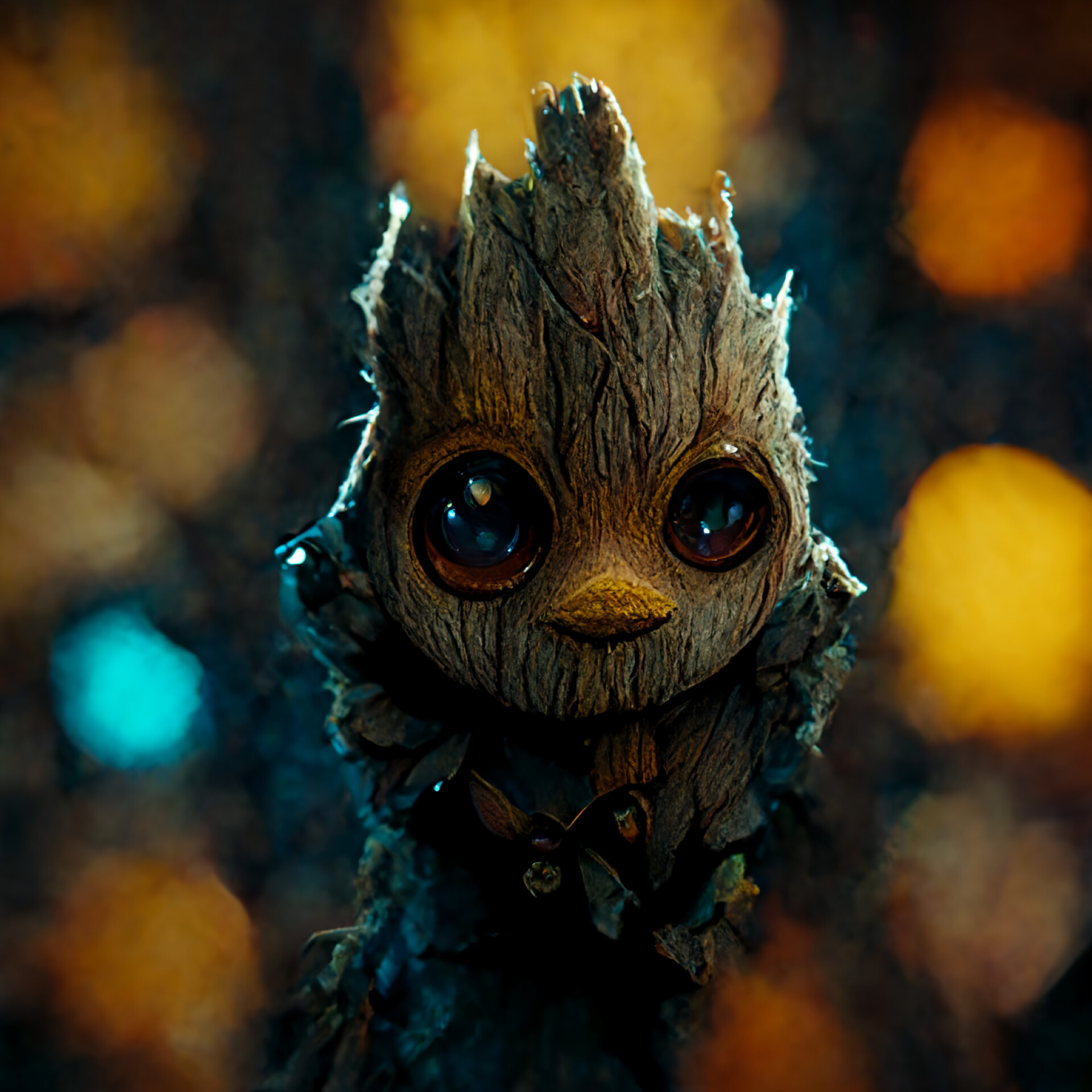 ArtStation - Wooden Space Chick