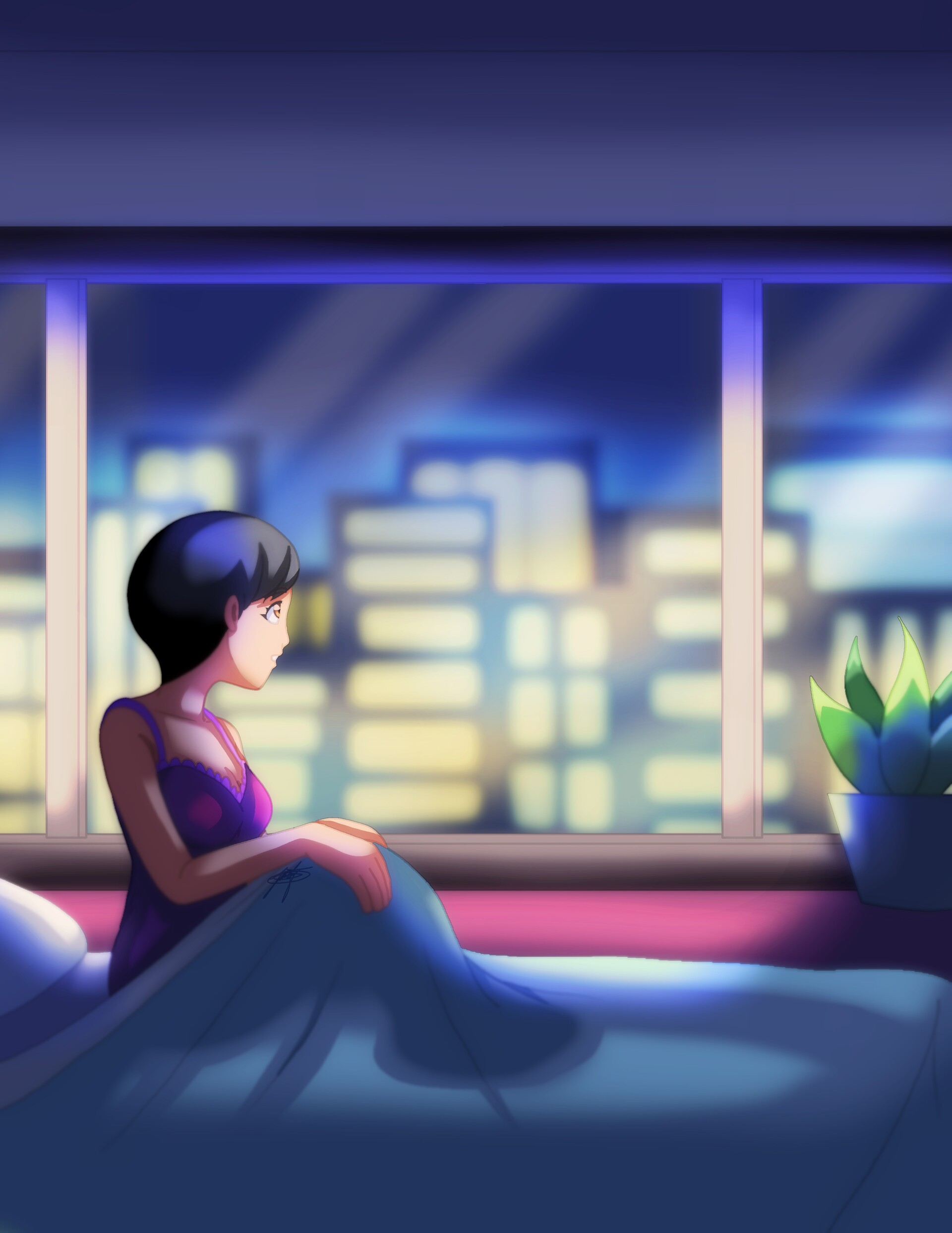 ArtStation - Sleepless Night