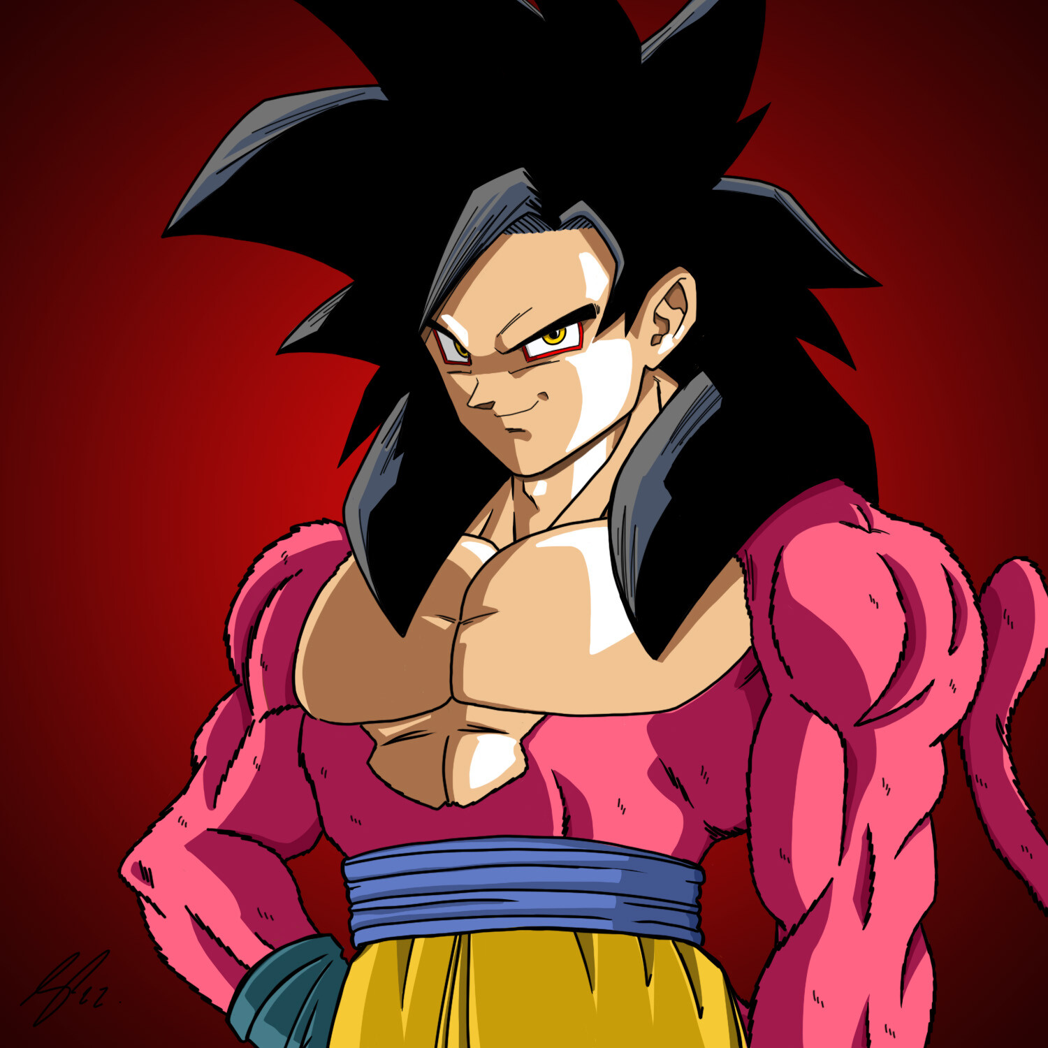 ArtStation - Goku ssj 4