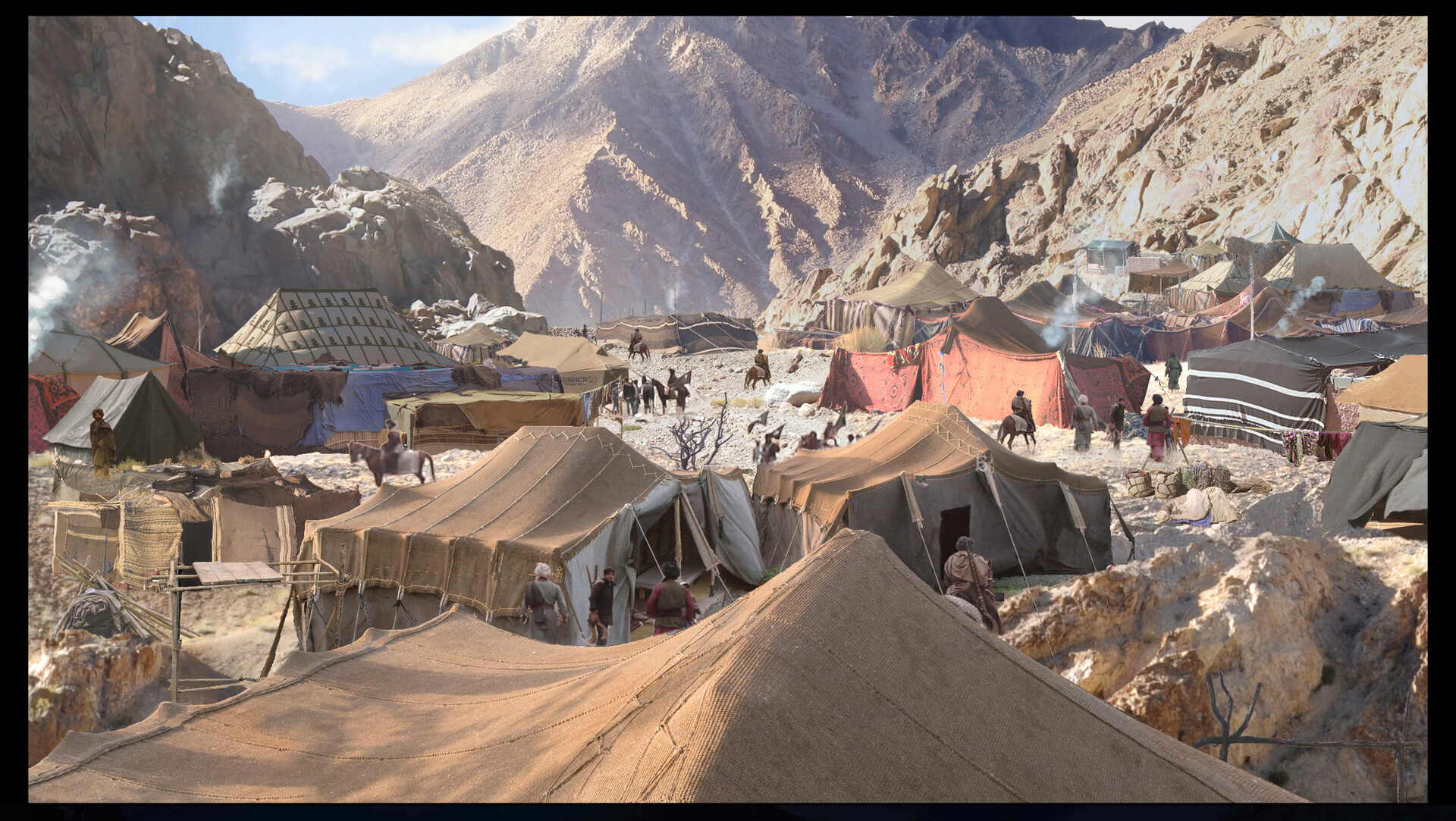 ArtStation - Hadda Tent Area