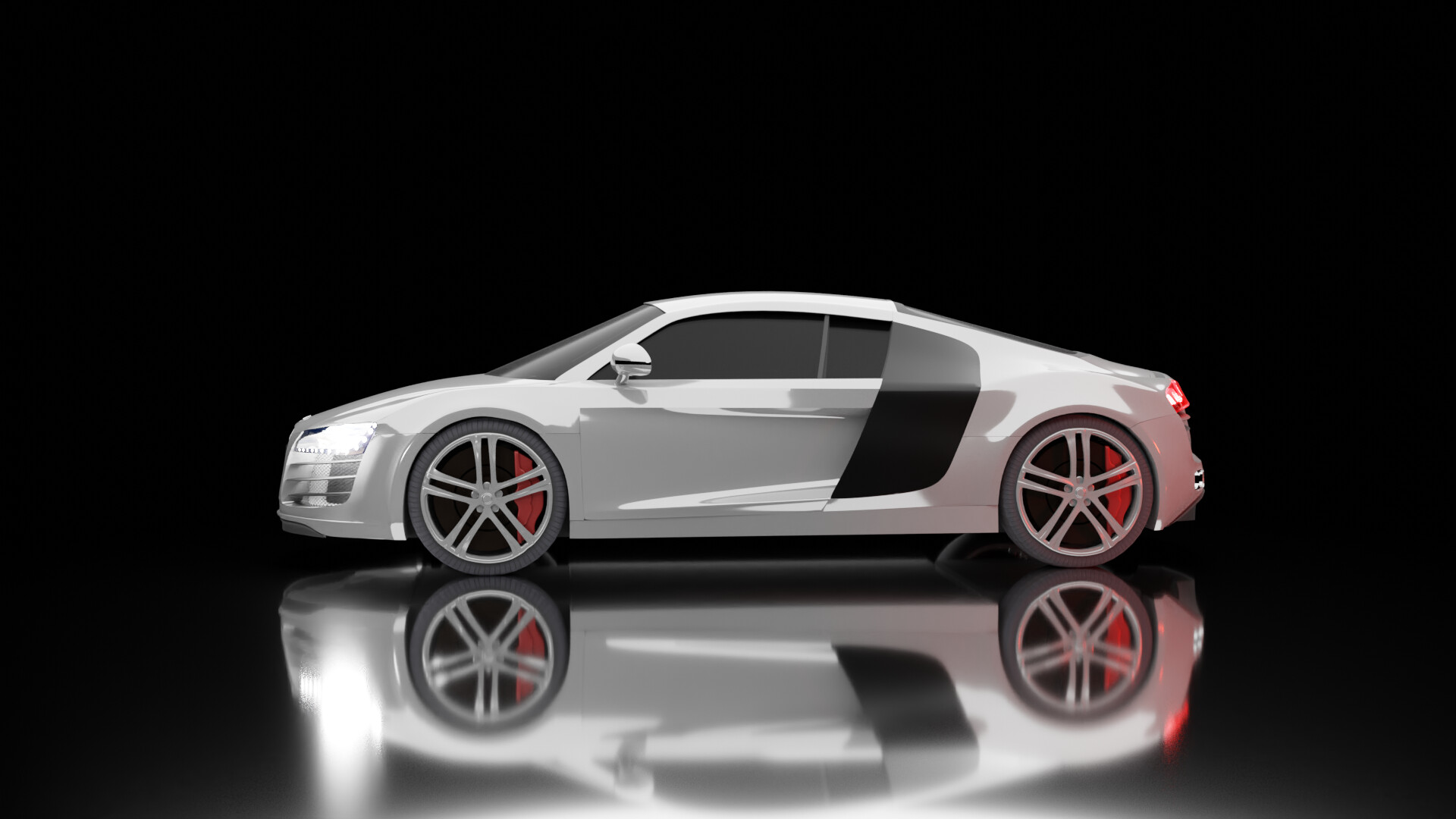 ArtStation - audi R8