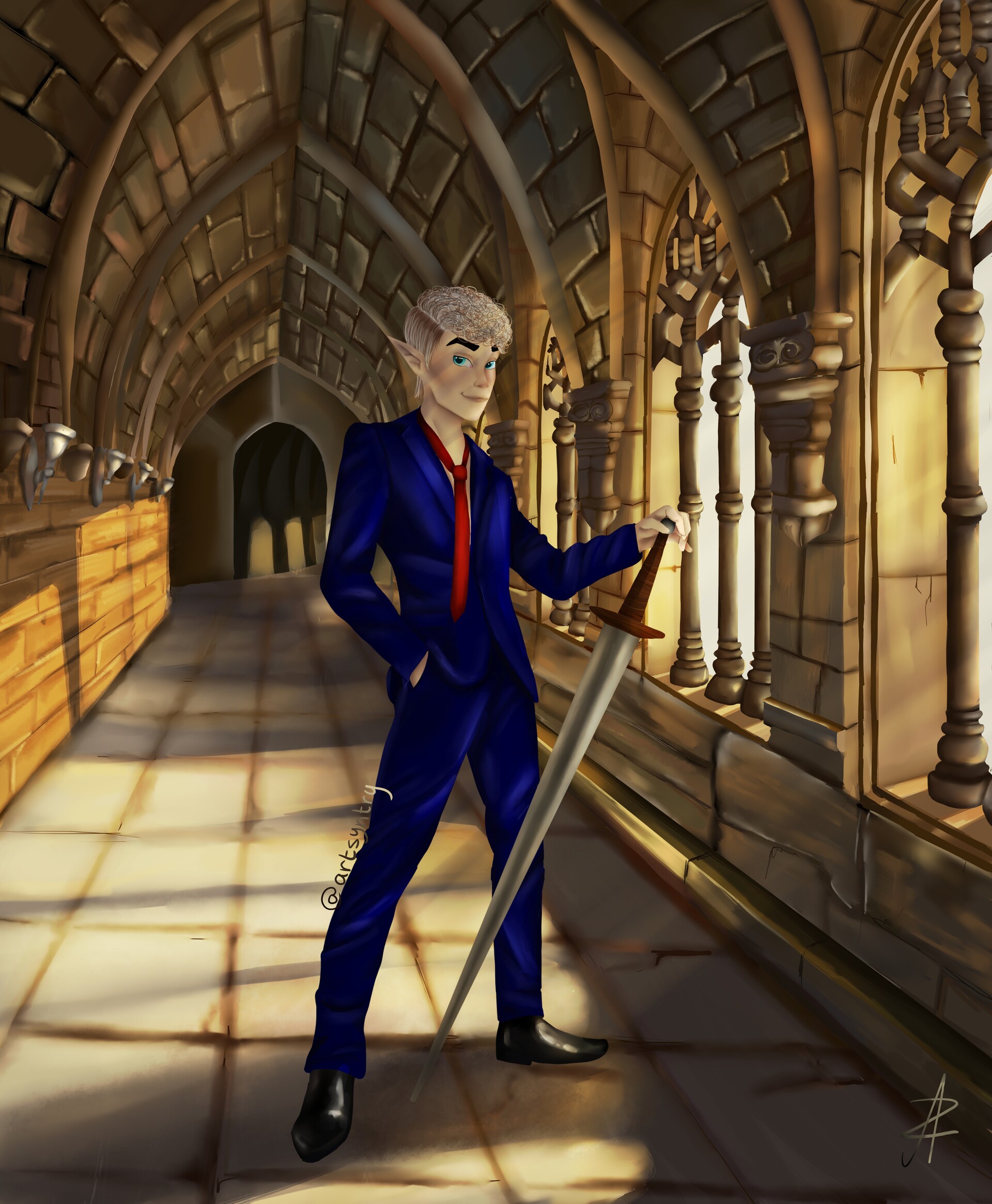 ArtStation - OC Luca as Human