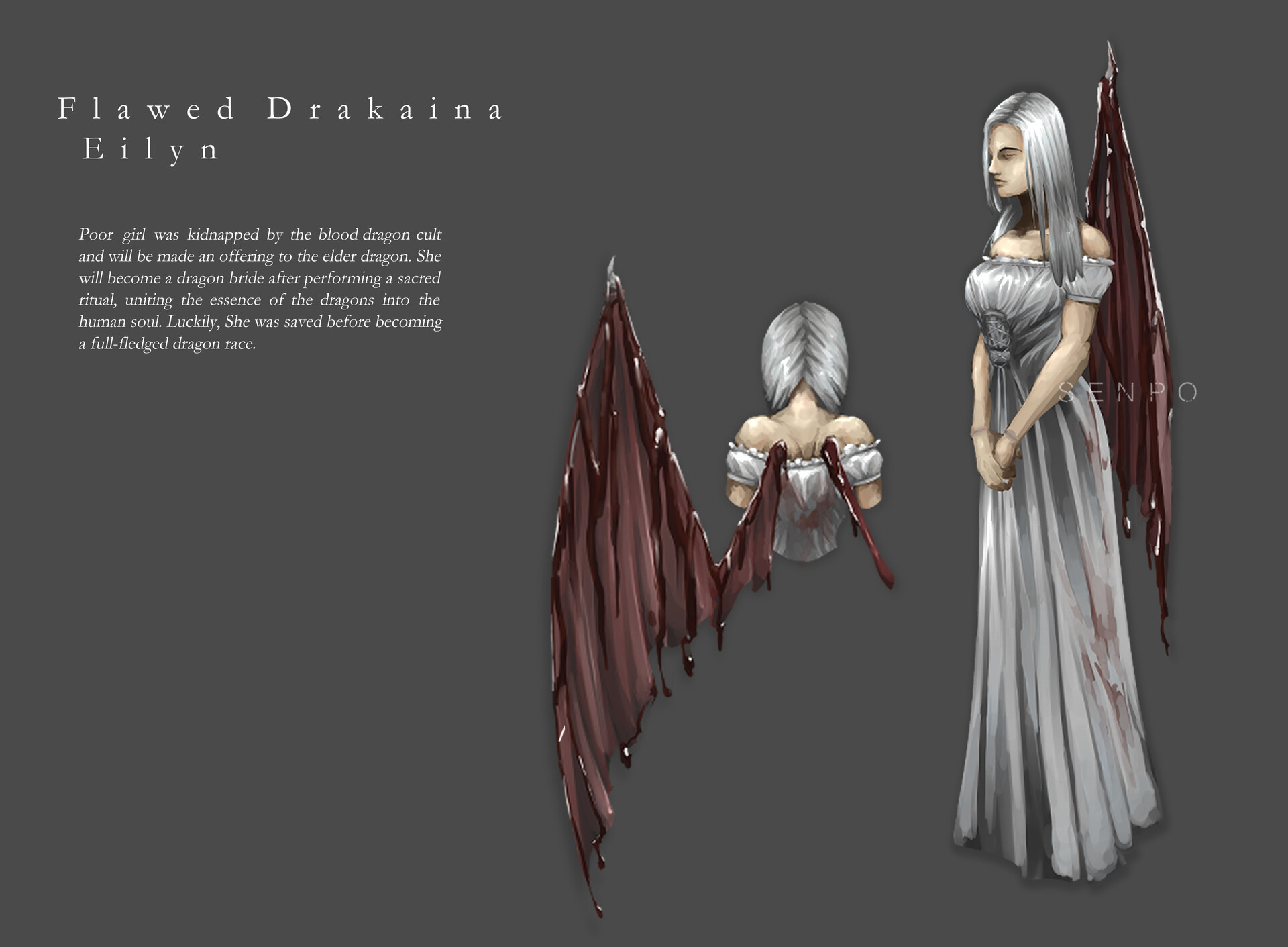 ArtStation - Flawed Drakaina Eilyn