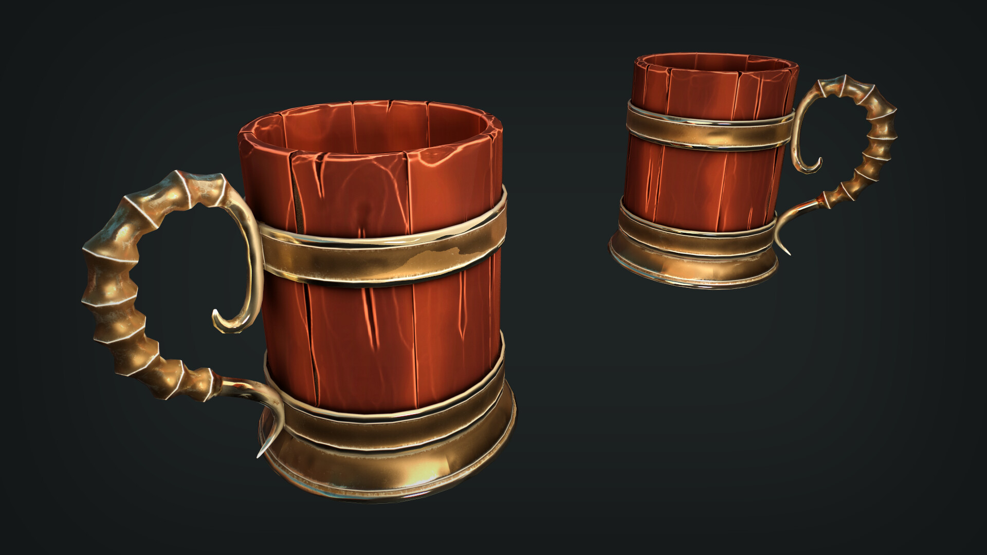 ArtStation - Beer Mug stylized
