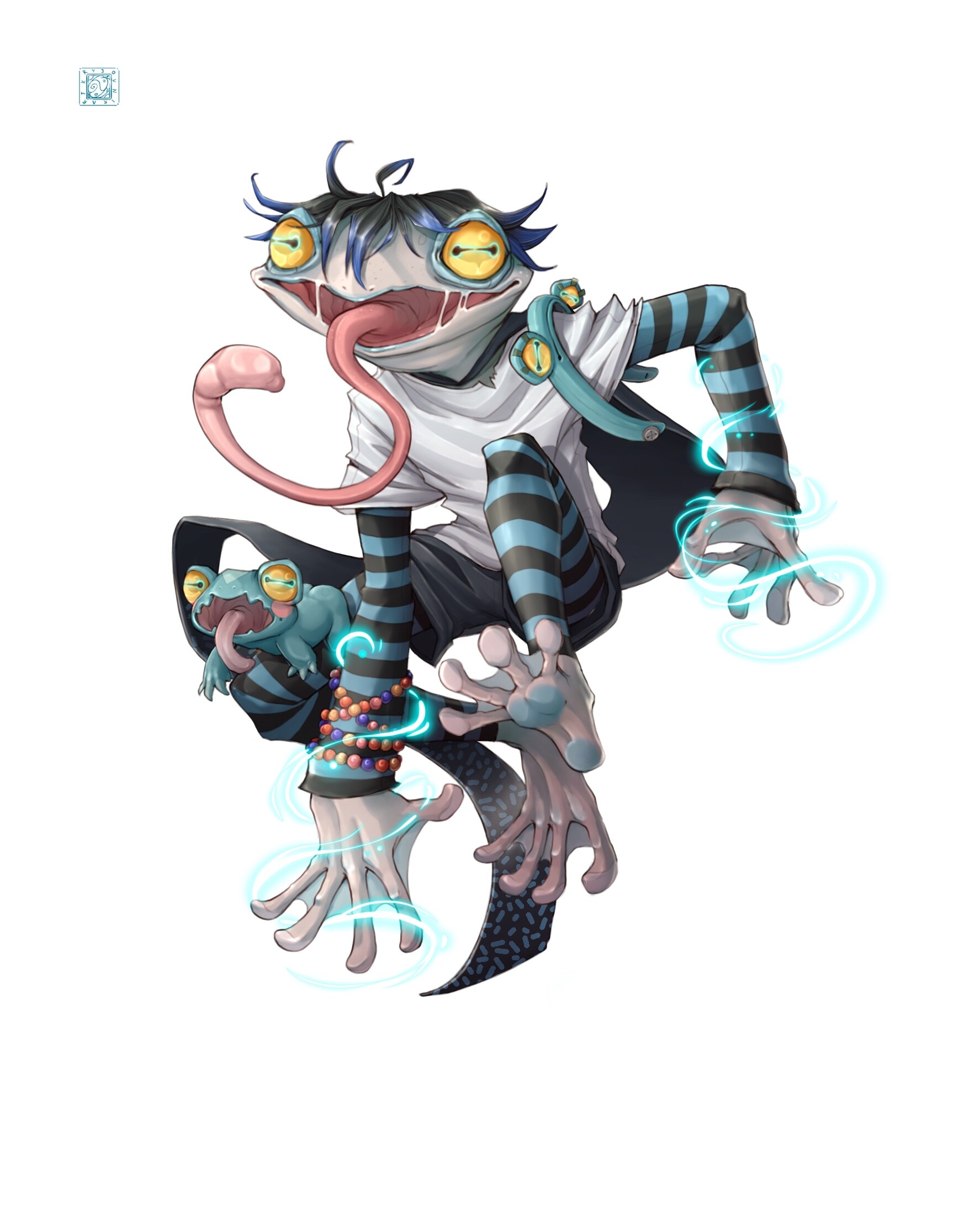 ArtStation - Monster form for OC 3/8
