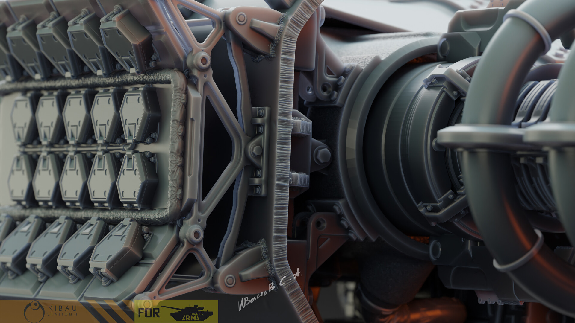 Sergey Ivanov - T62 alternative turret (1\35 3d printable conversion ...