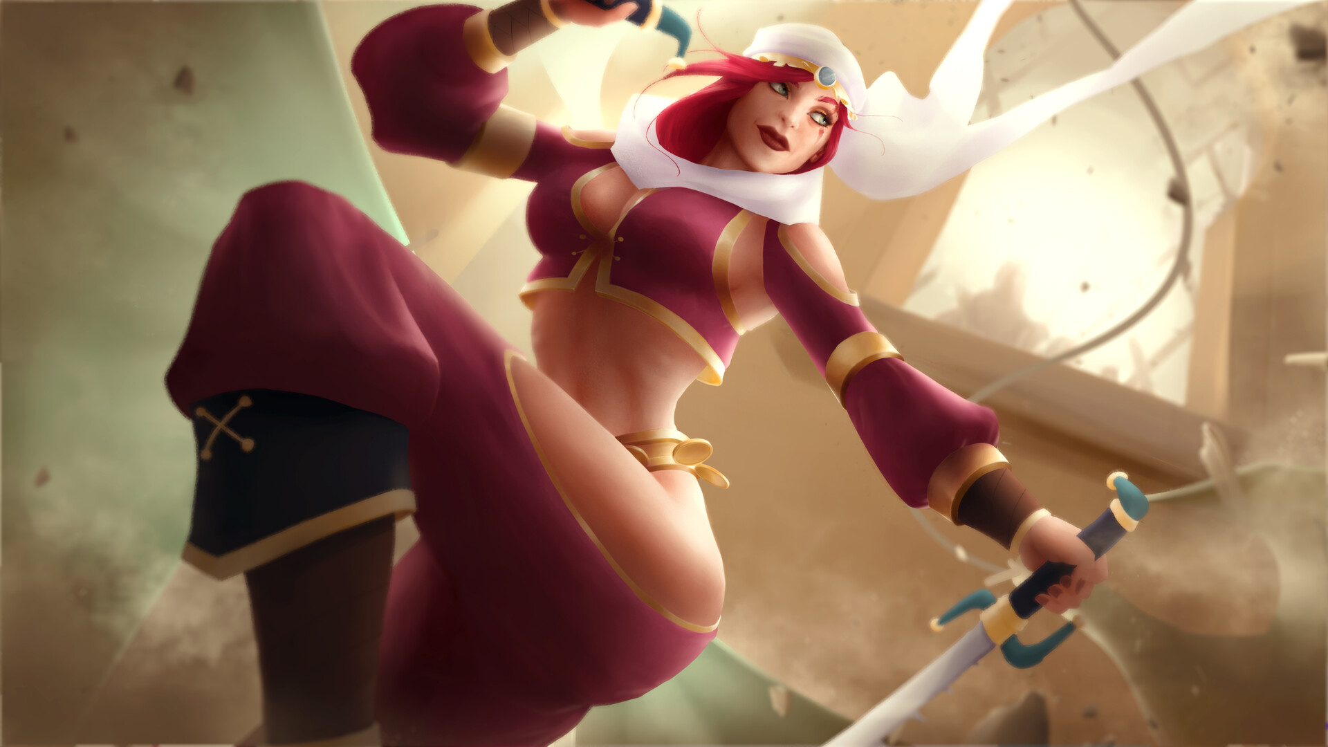 ArtStation - SANDSTORM KATARINA FANART