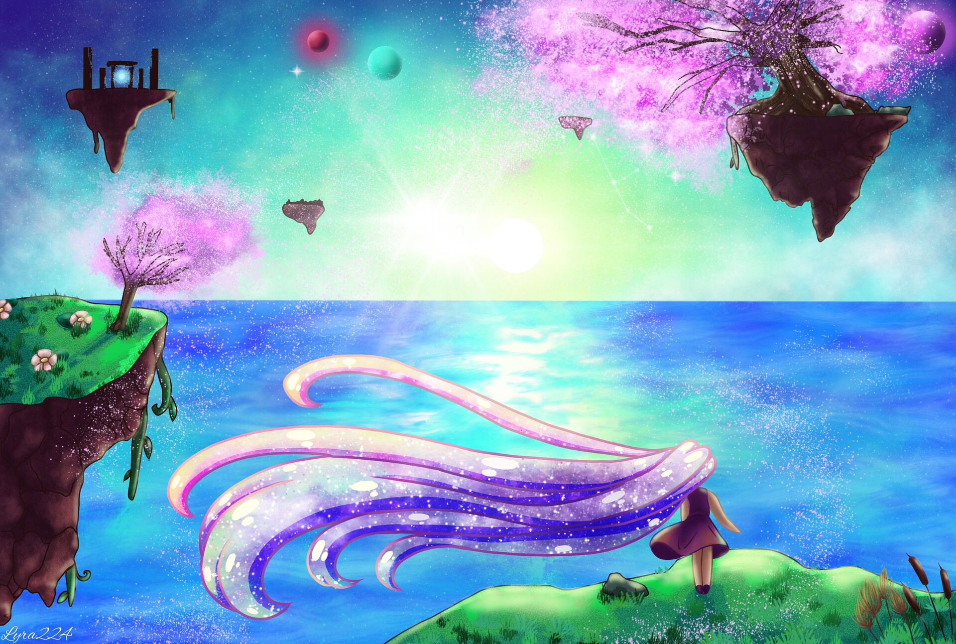 ArtStation - Floating islands