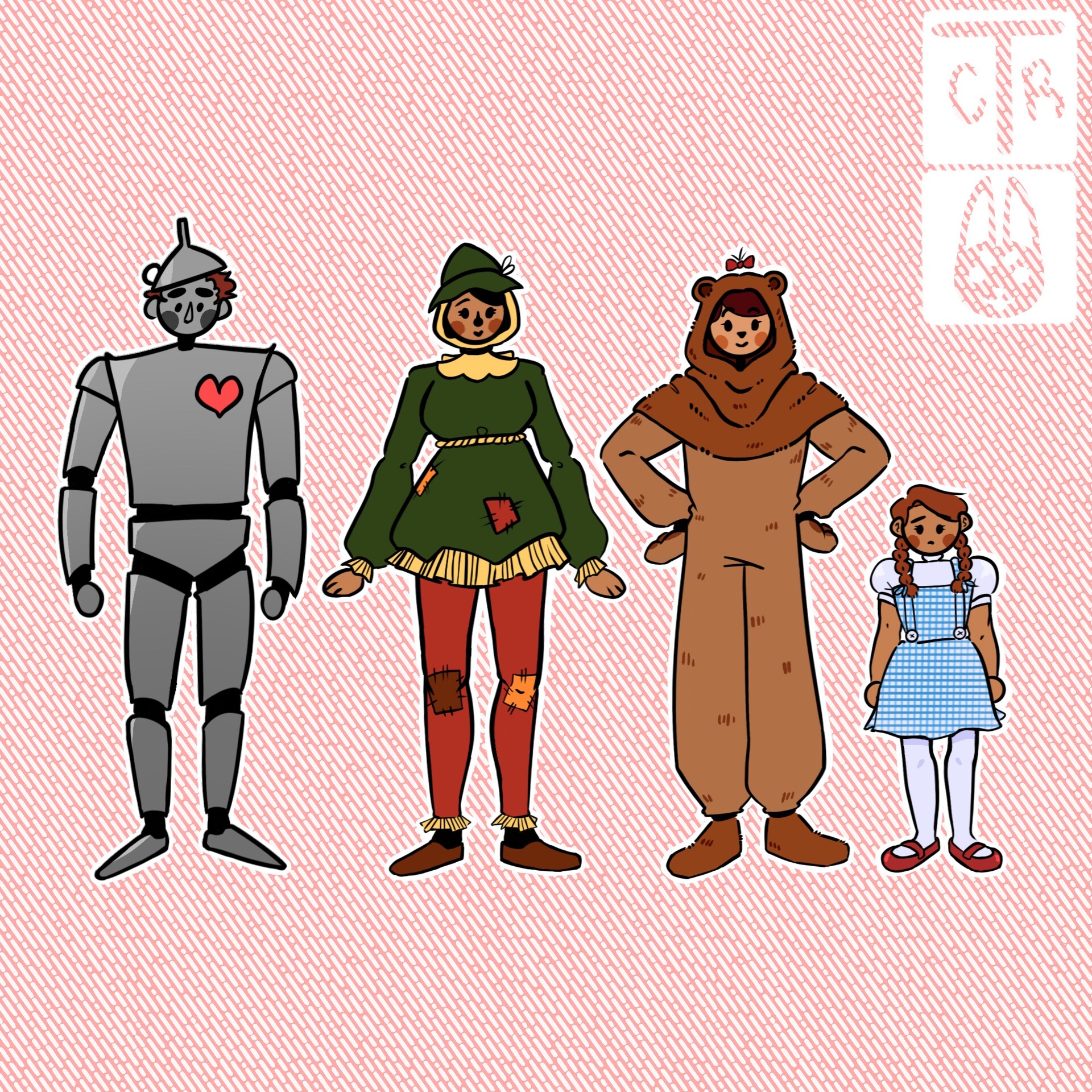 ArtStation - Drawtober 2022 - OC’s in Costumes