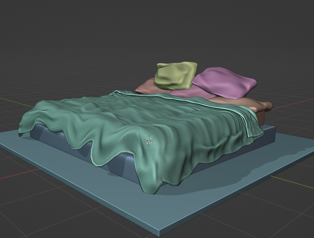 ArtStation - bed