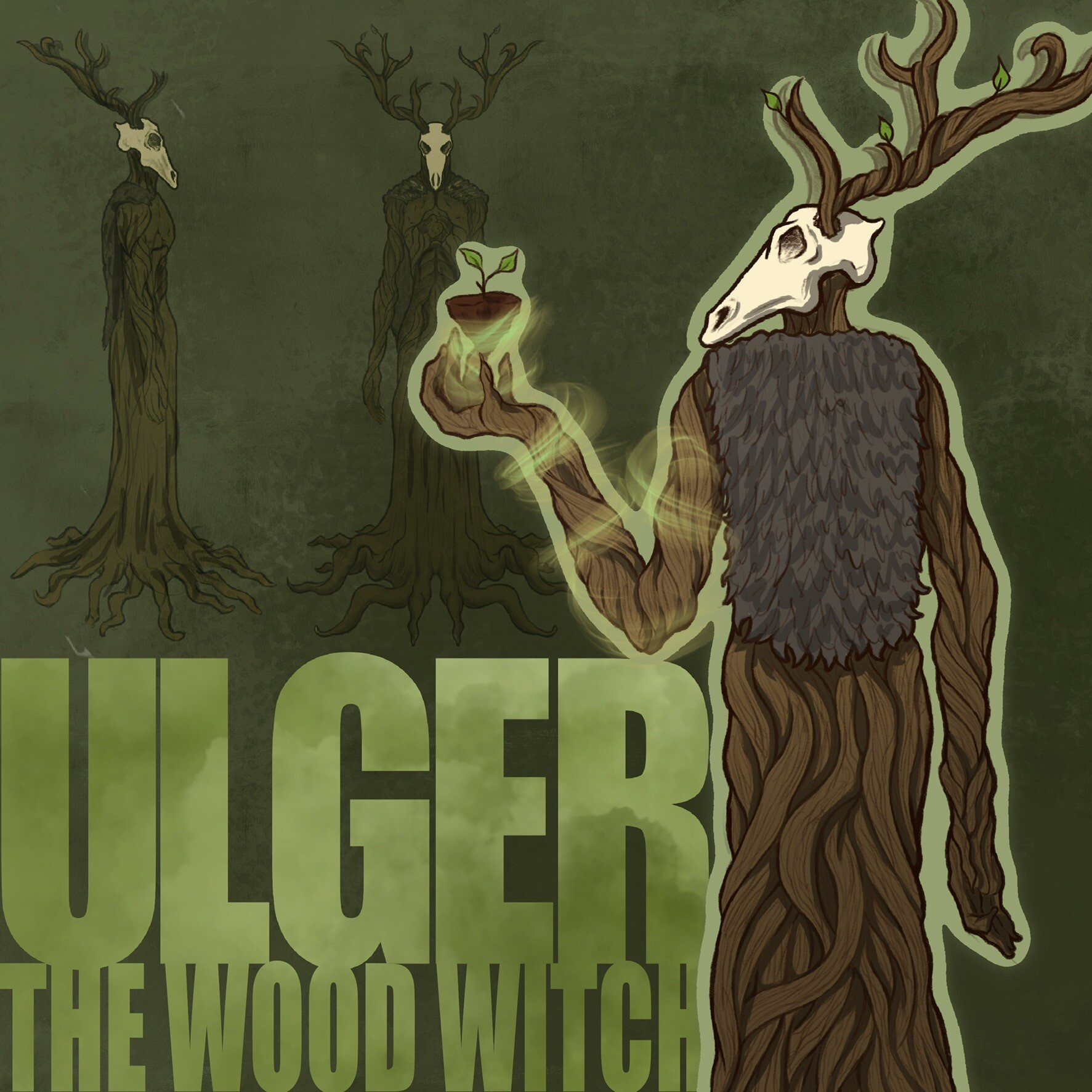 ArtStation - Ulger, The Wood Witch