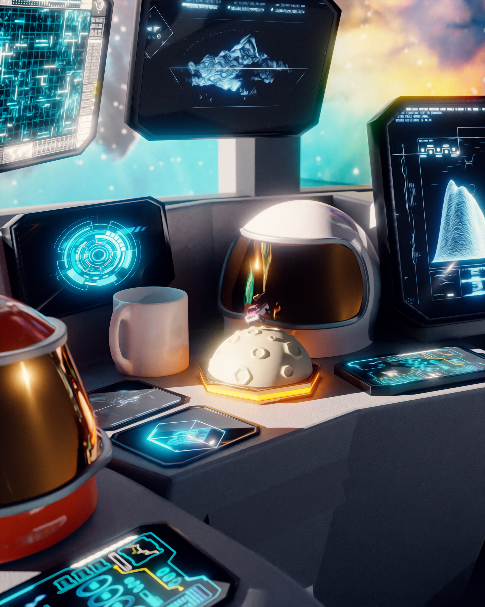 ArtStation - Space Travel