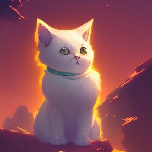 ArtStation - cute cat generated completely by an artificial intelligence