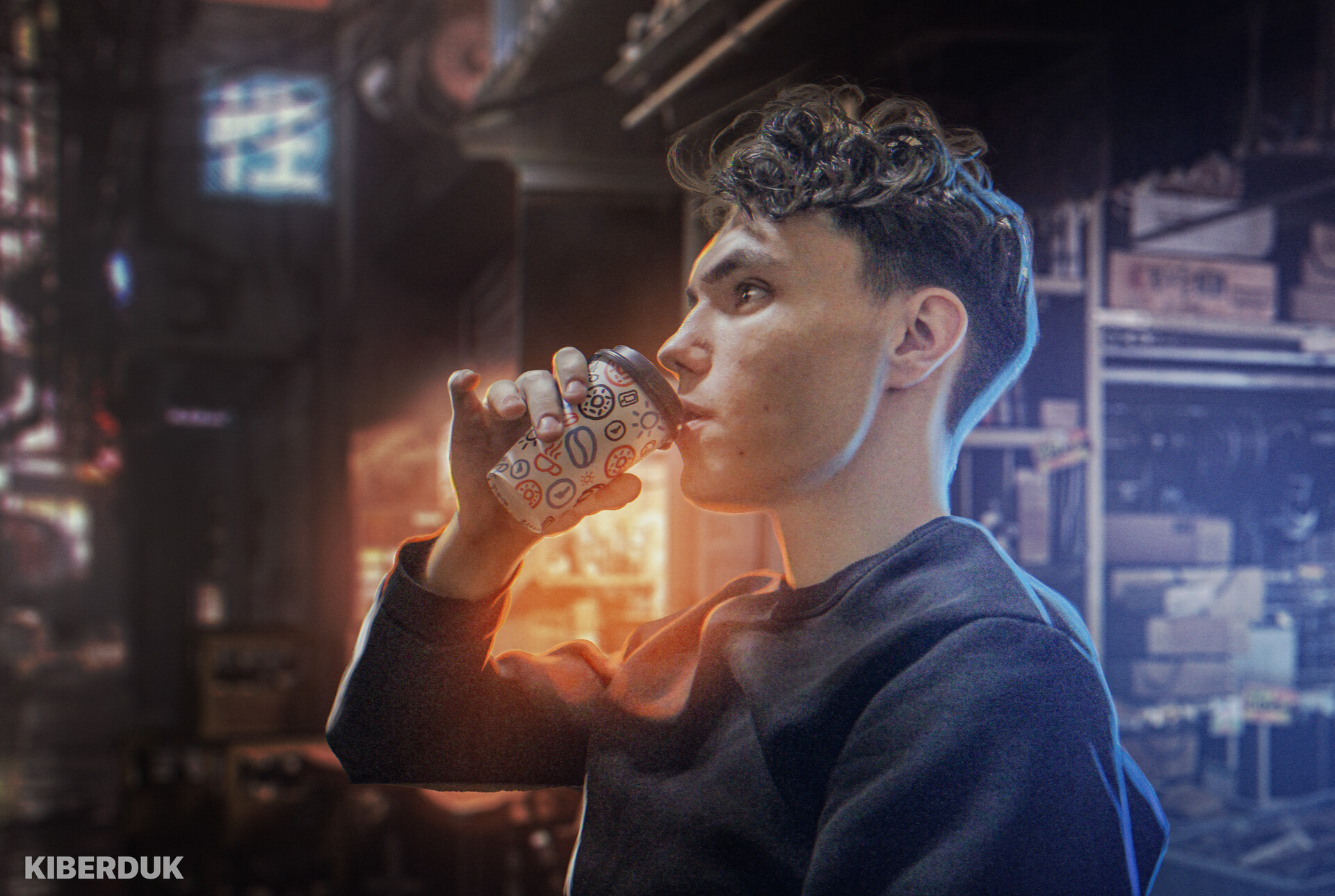 ArtStation - Coffee time