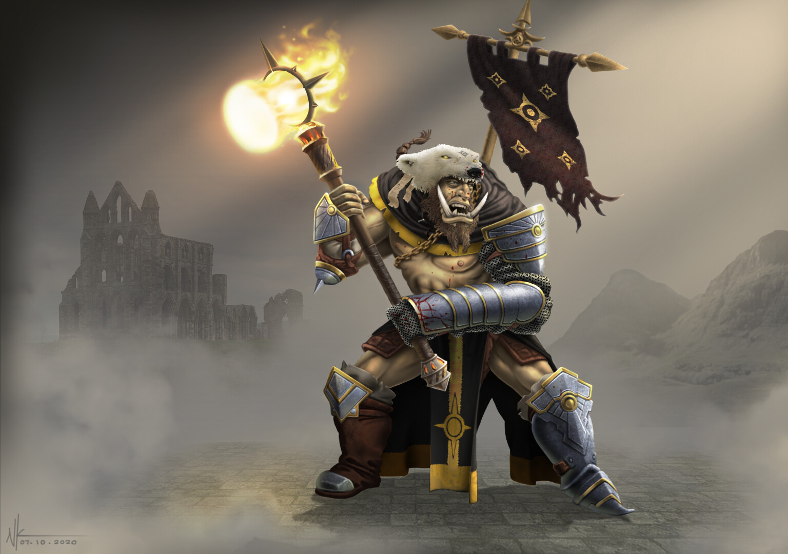 ArtStation - Bishop Ermahn'ghurd Adair-Thrush, the Unbroken, of the ...