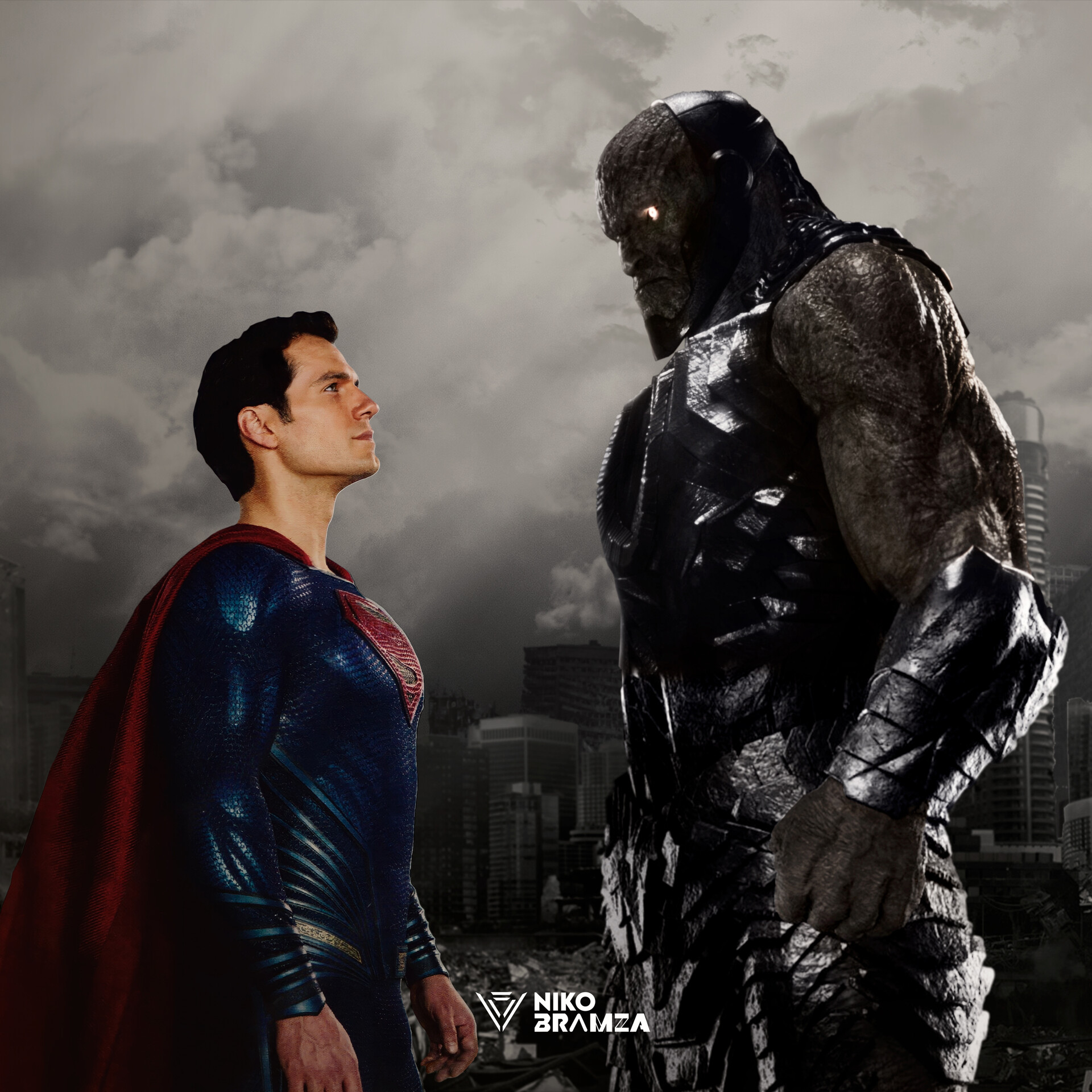 Superman Vs Darkseid Wallpaper
