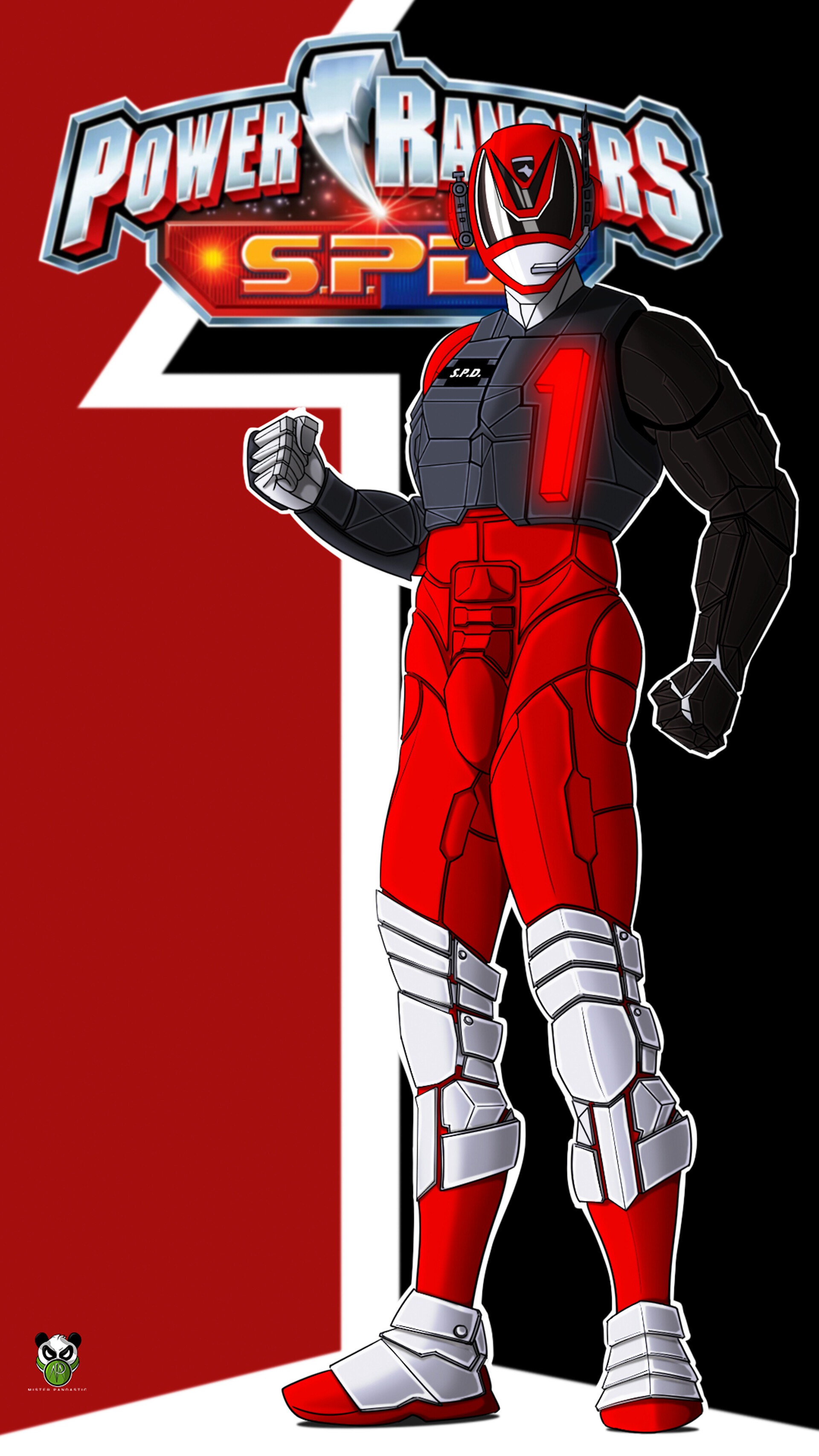 Power Rangers Spd Red Ranger Swat Mode