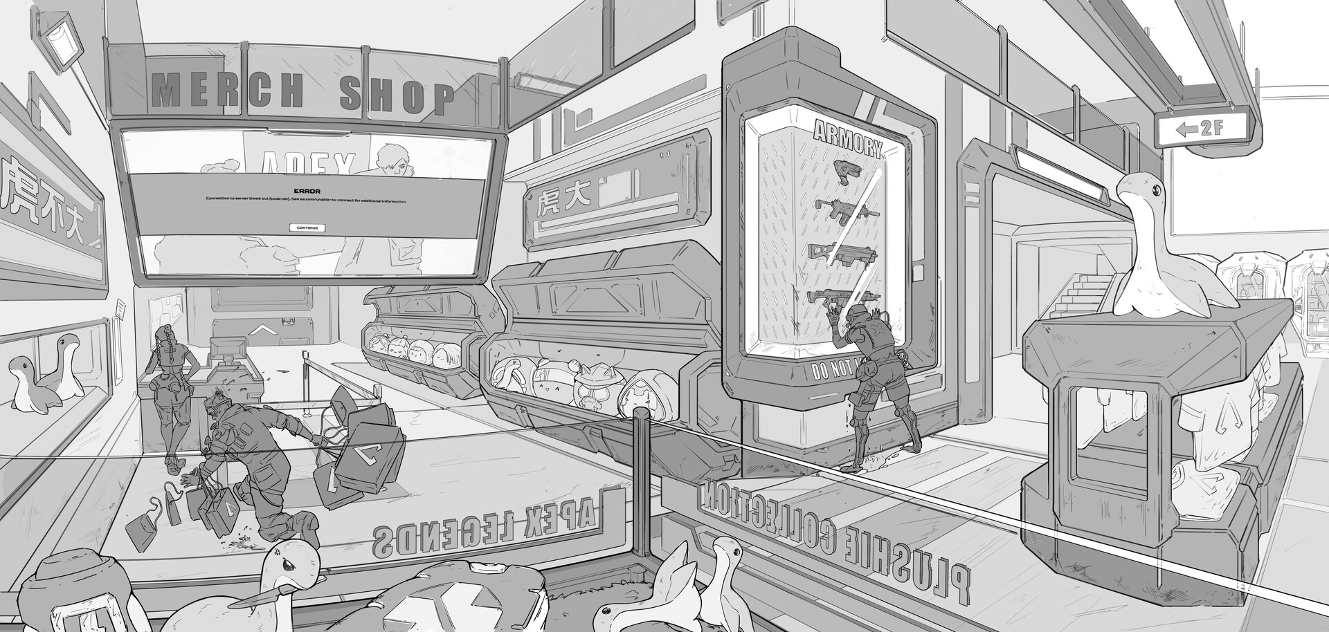 ArtStation - Apex Legend Environment Set