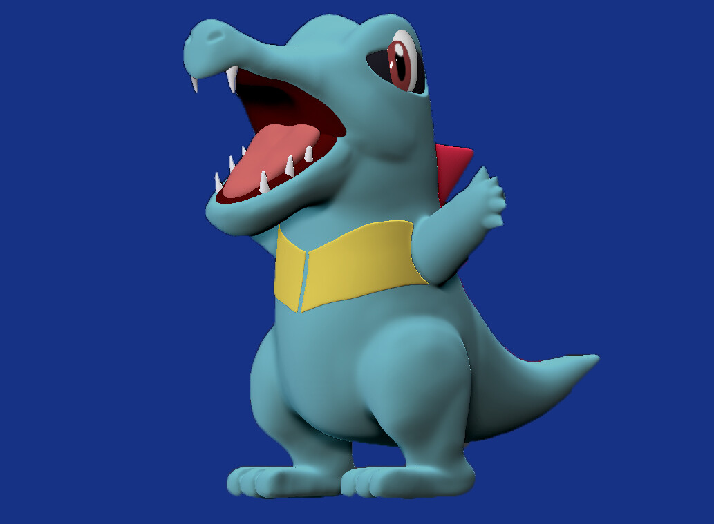 ArtStation - Totodile