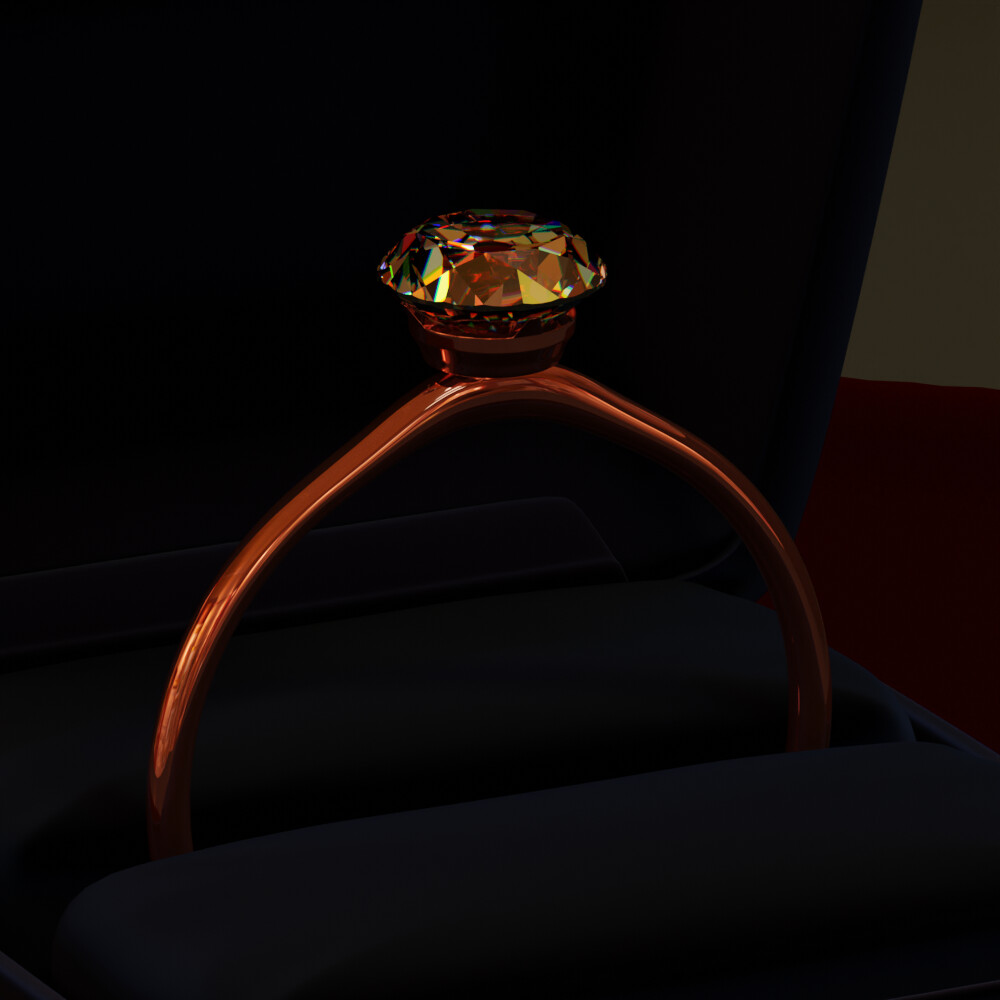 ArtStation - Engagement Ring