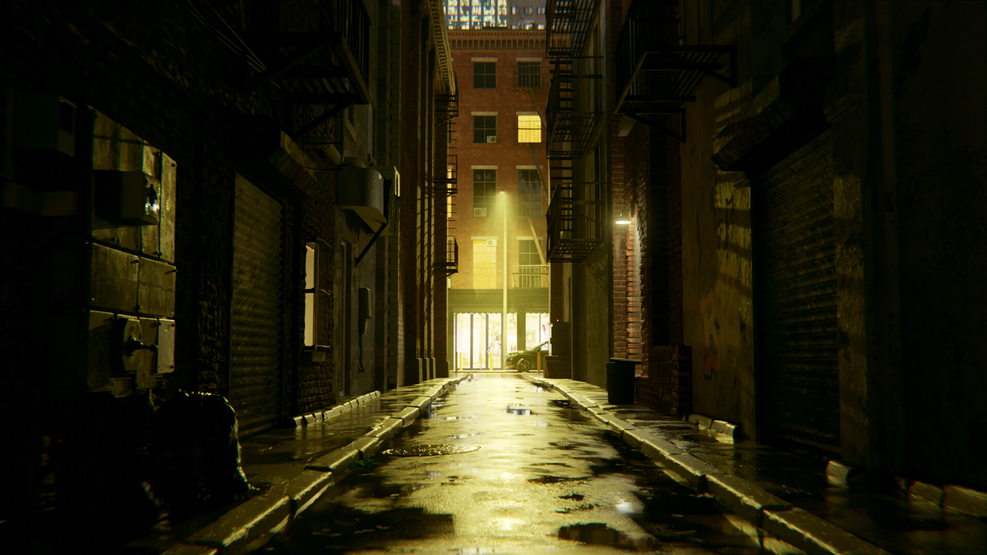 ArtStation - Alleyway