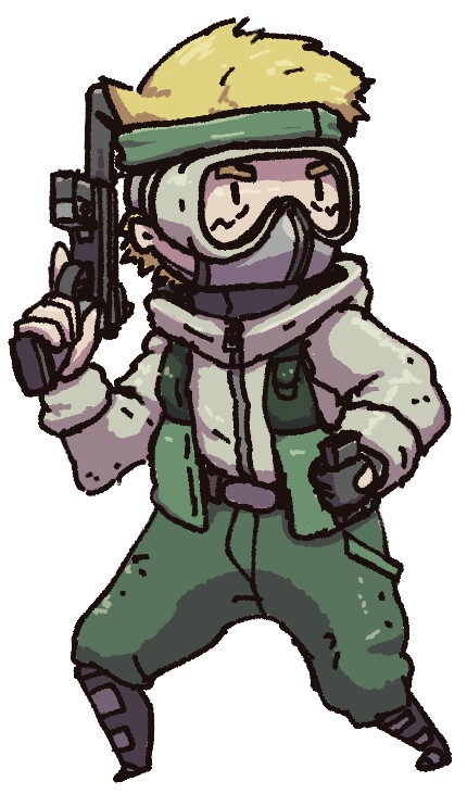 ArtStation - somewhat tactical boy