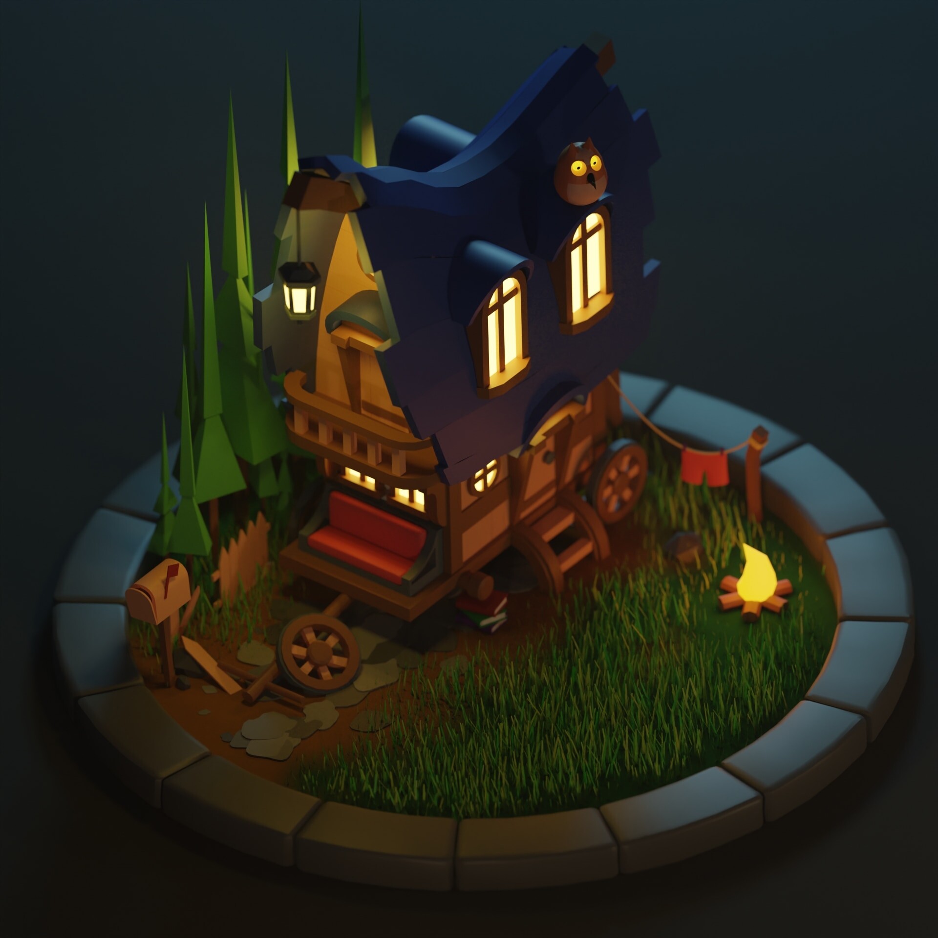 ArtStation - The Magic Carriage