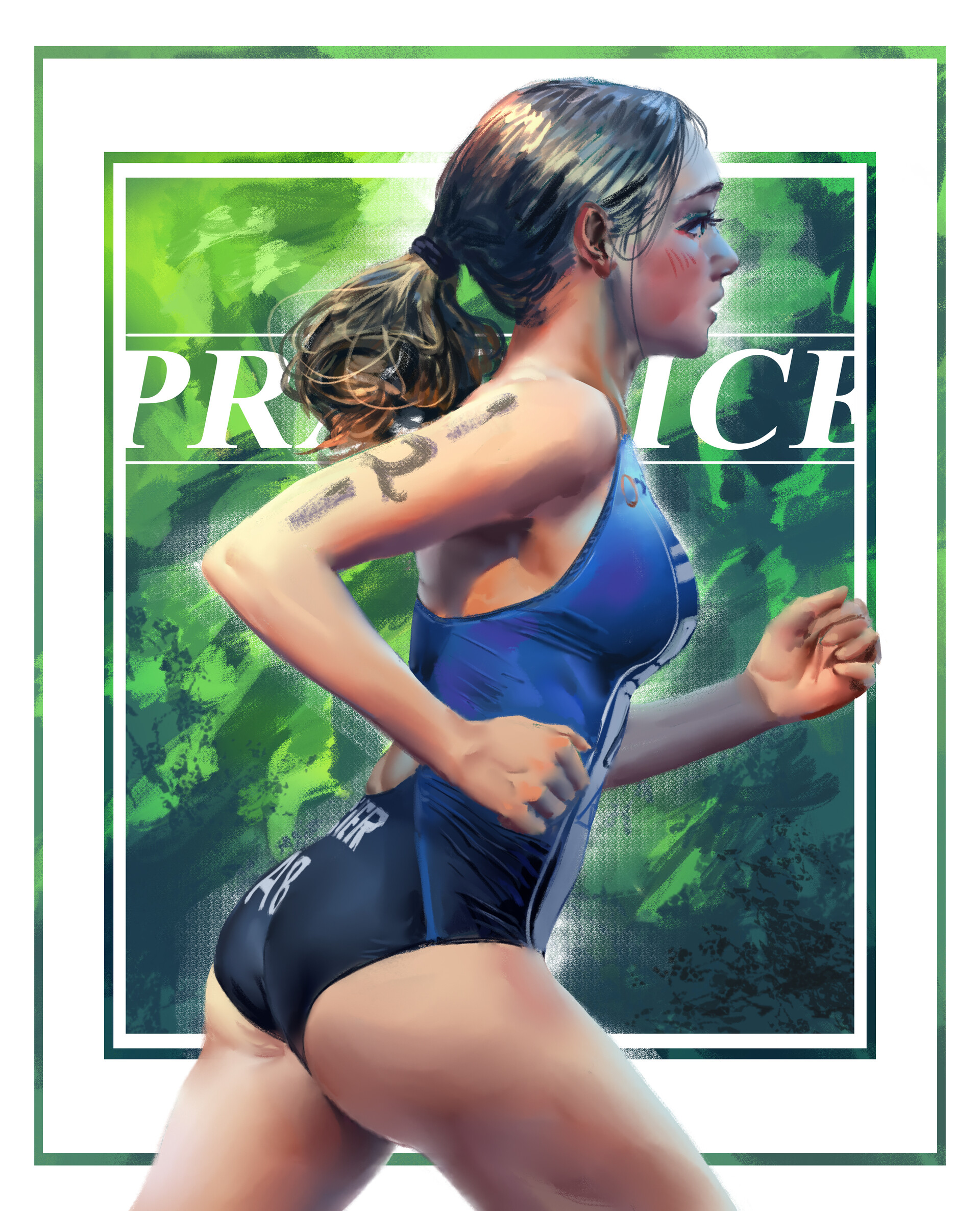 ArtStation - Colour Practice - Run